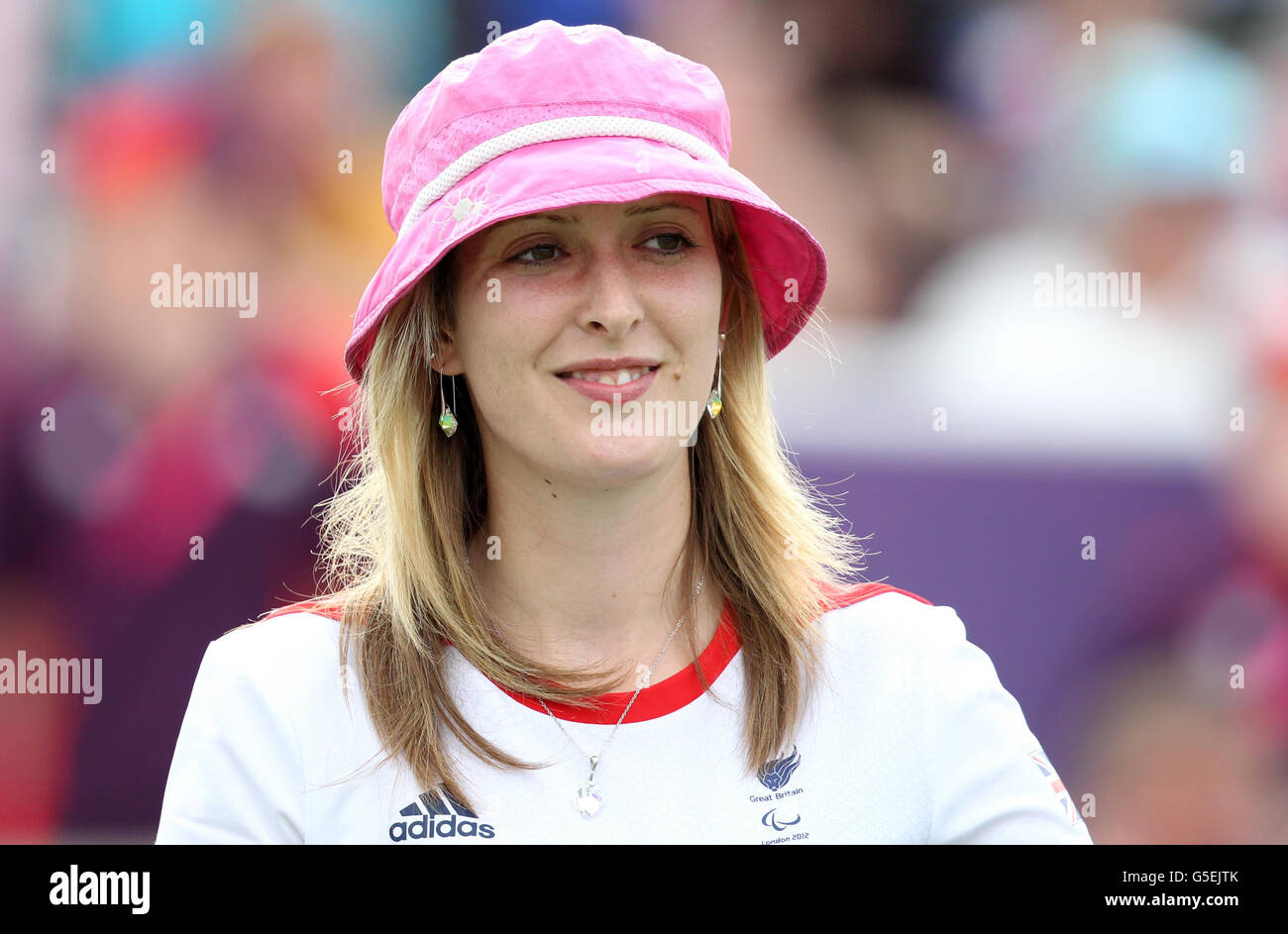 Great Britain's Danielle Brown on her way to winning the Women's ...