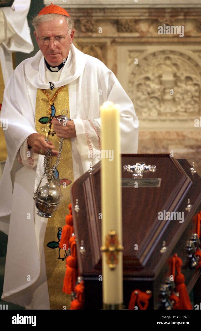 Archbishop of Westminster Cardinal Cormac Murphy-O'Connor during the ...