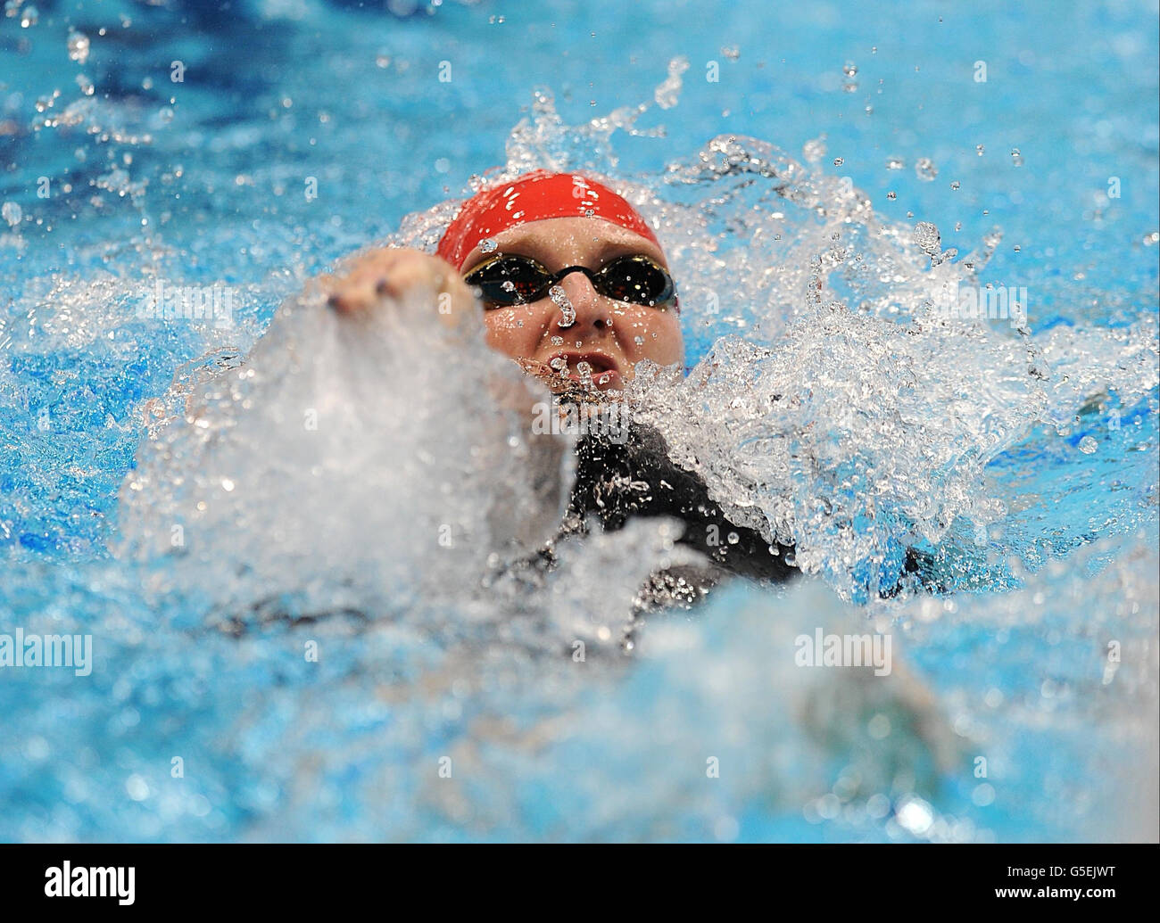 Great Britain's Heather Frederiksen on her way to victory in the Women ...
