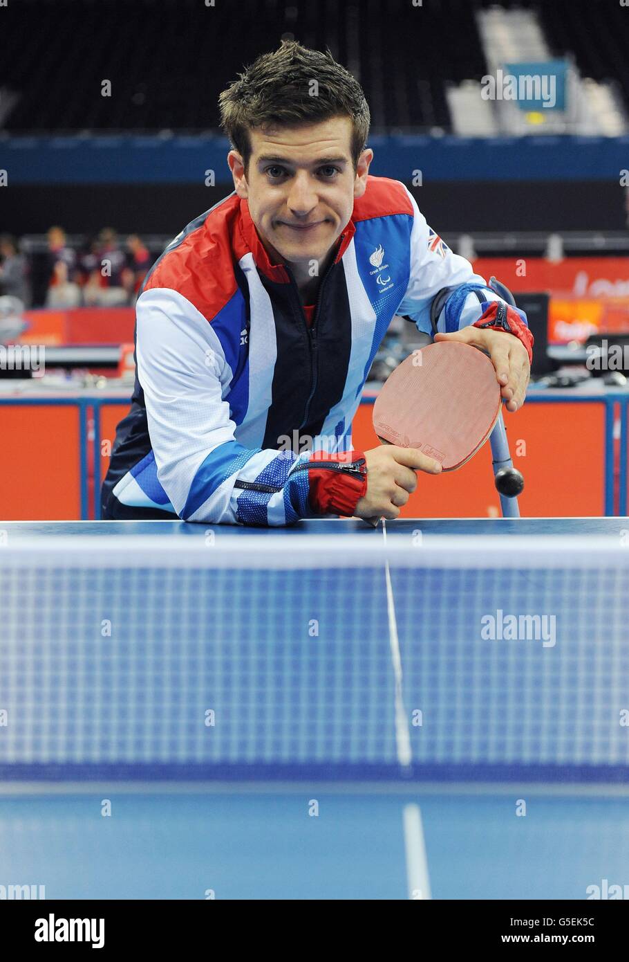 Great Britain's Men's Singles Class 6 table tennis player David ...