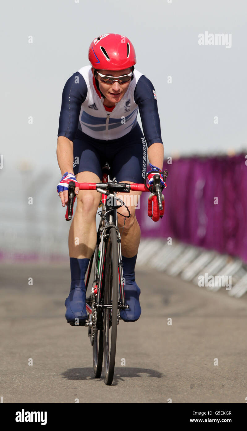 Great Britain's Sarah Storey in action during the Women's Individual C ...