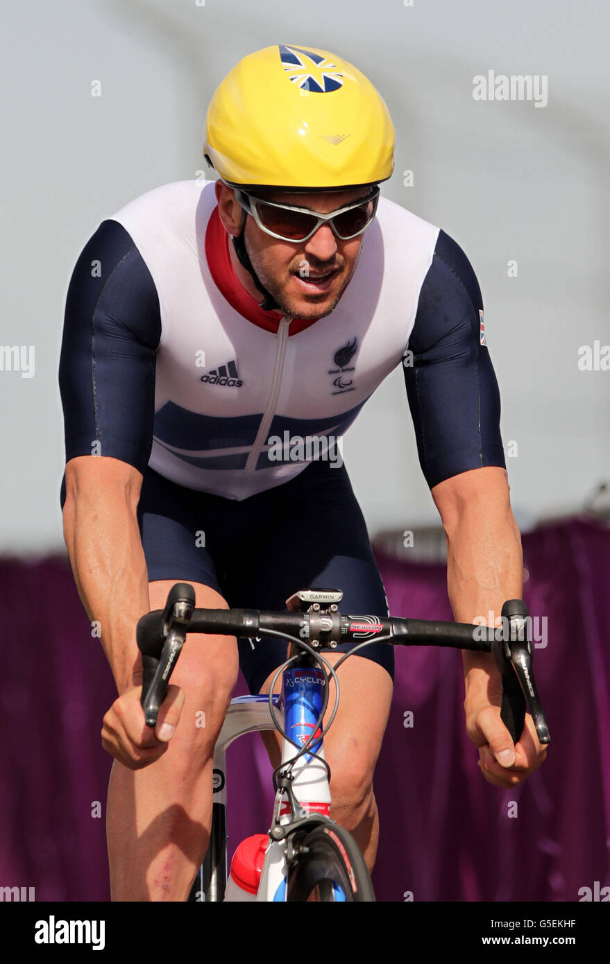 Great Britain's Mark Colbourne in action during the Men's Individual C ...