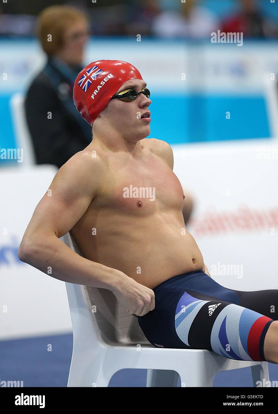 London Paralympic Games - Day 8. Great Britain's Sean Fraser before the ...