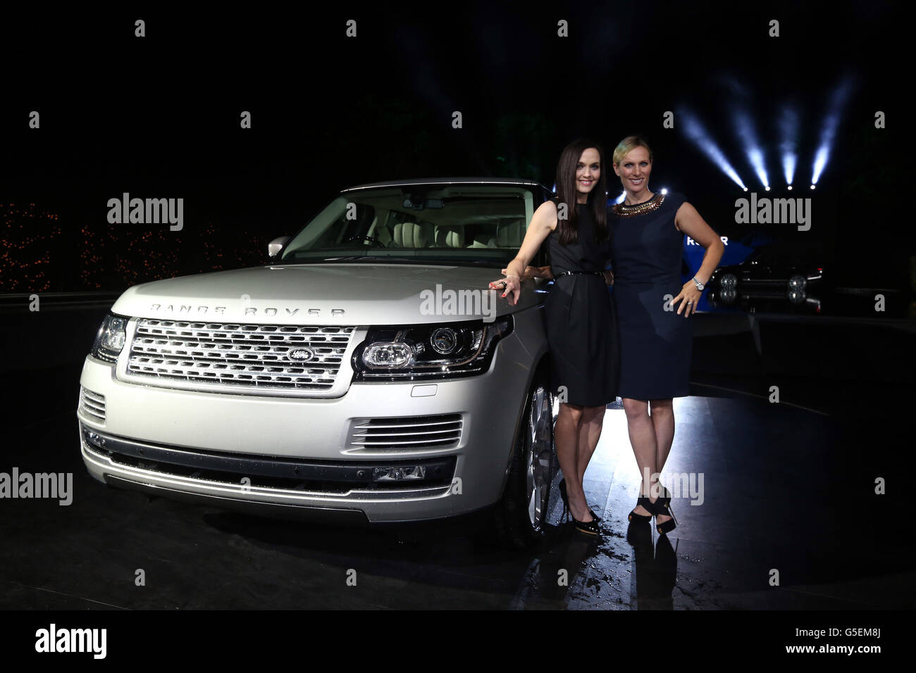 Global launch of the new Range Rover - London Stock Photo - Alamy