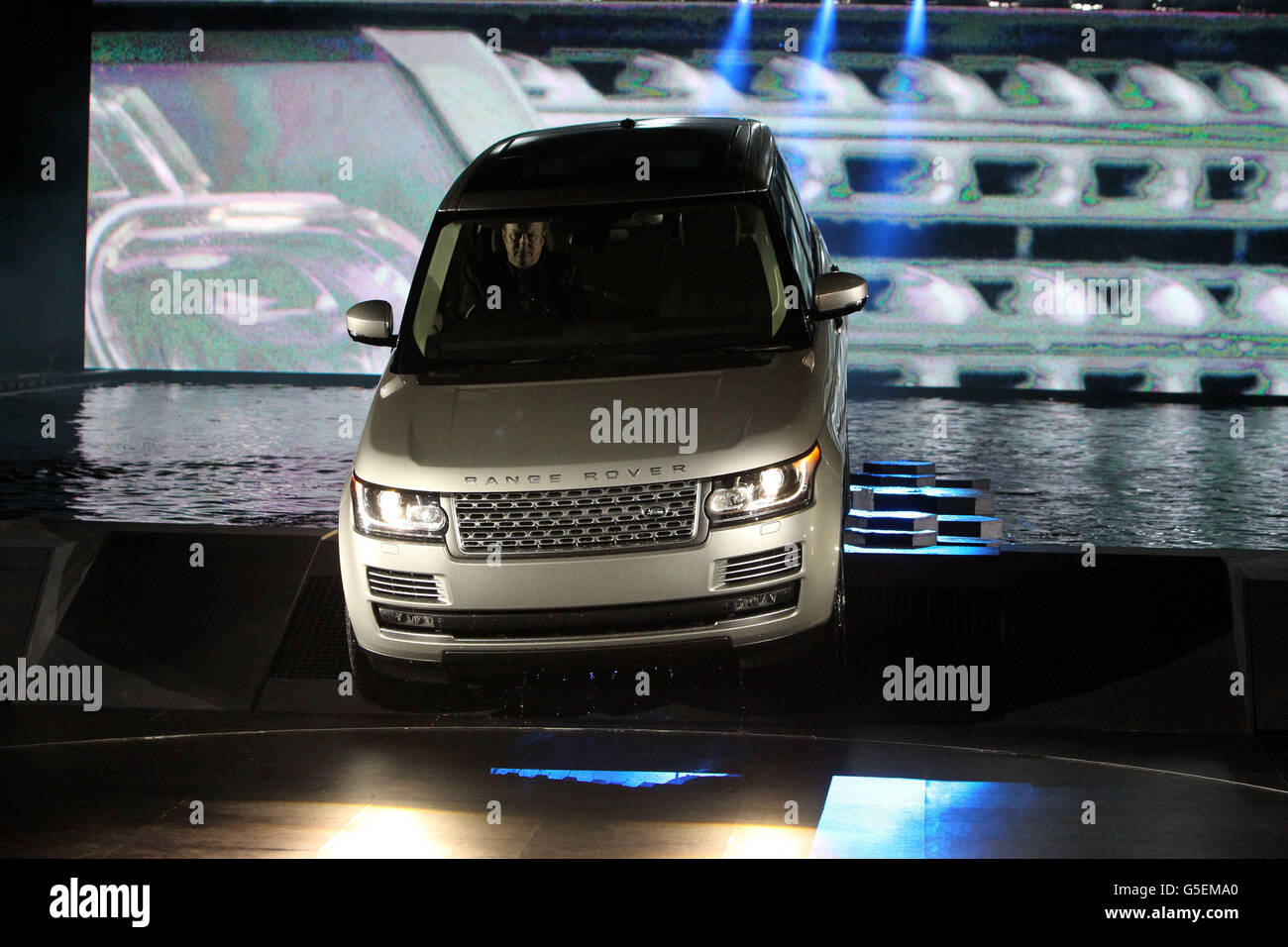 Global launch of the new Range Rover - London Stock Photo - Alamy