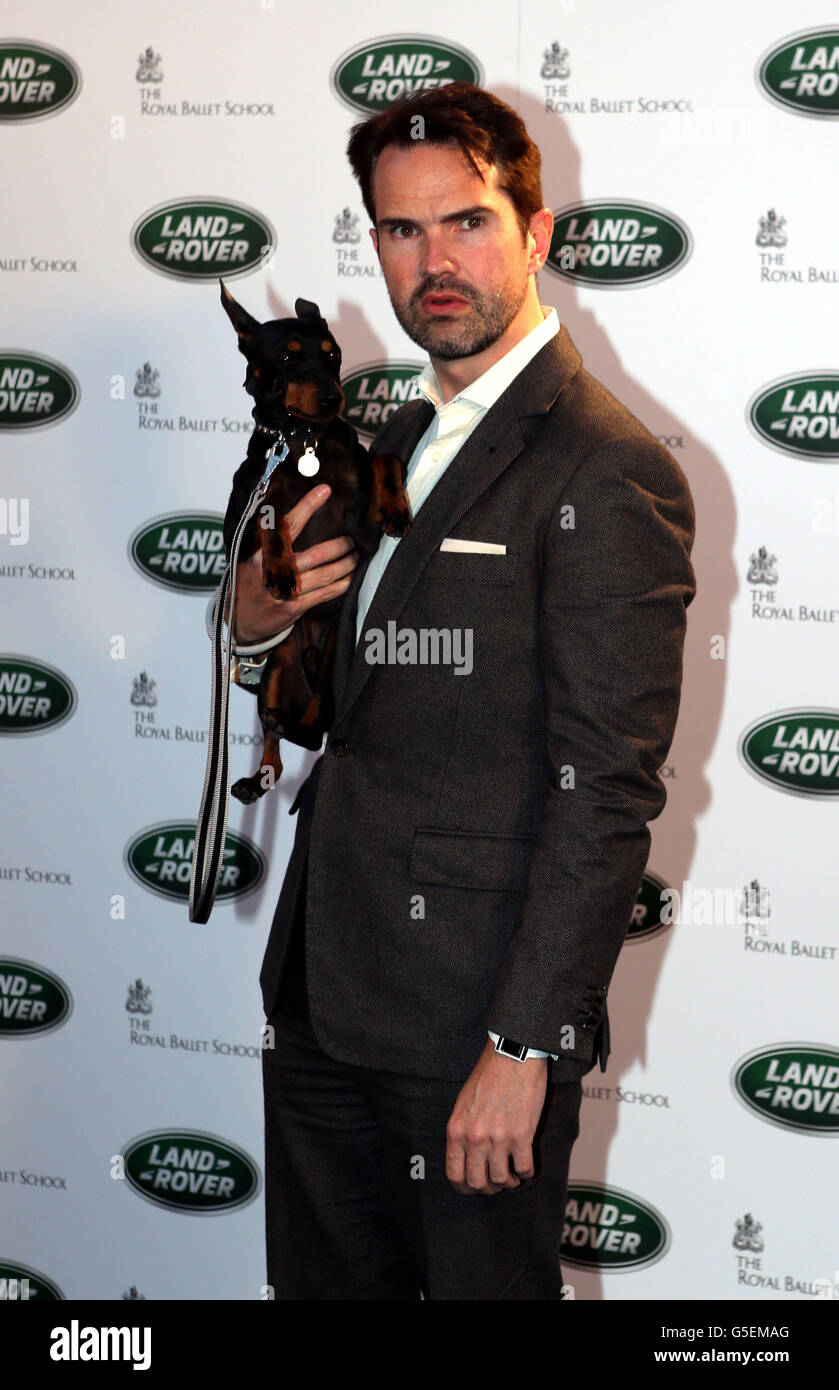 Jimmy Carr arrives at the global launch of the new Range Rover at the ...