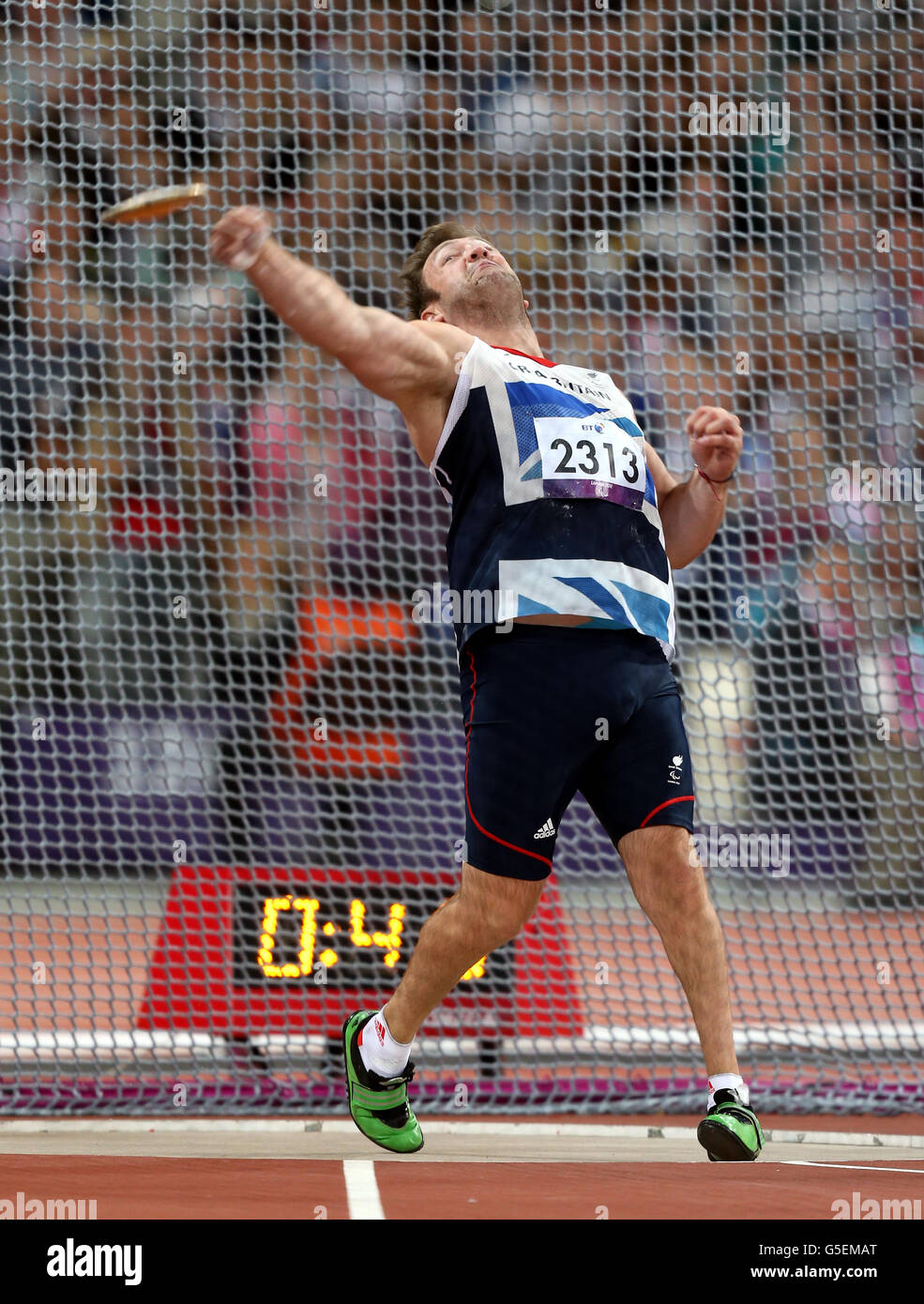 Great Britain's Dan Greaves during the Men's Discus, during the ...