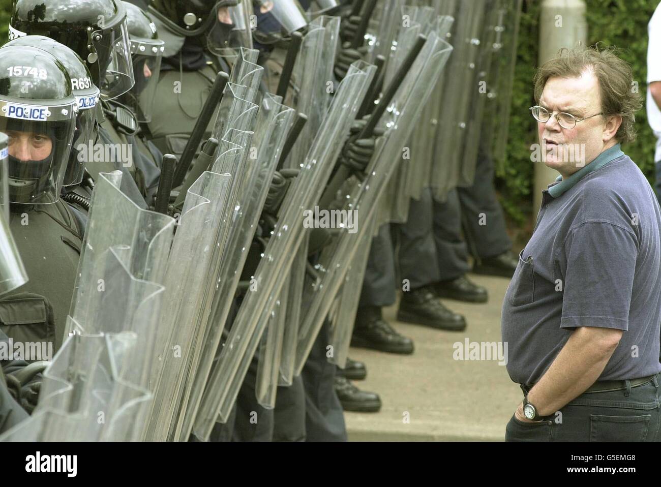 Orange Order parade Stock Photo - Alamy