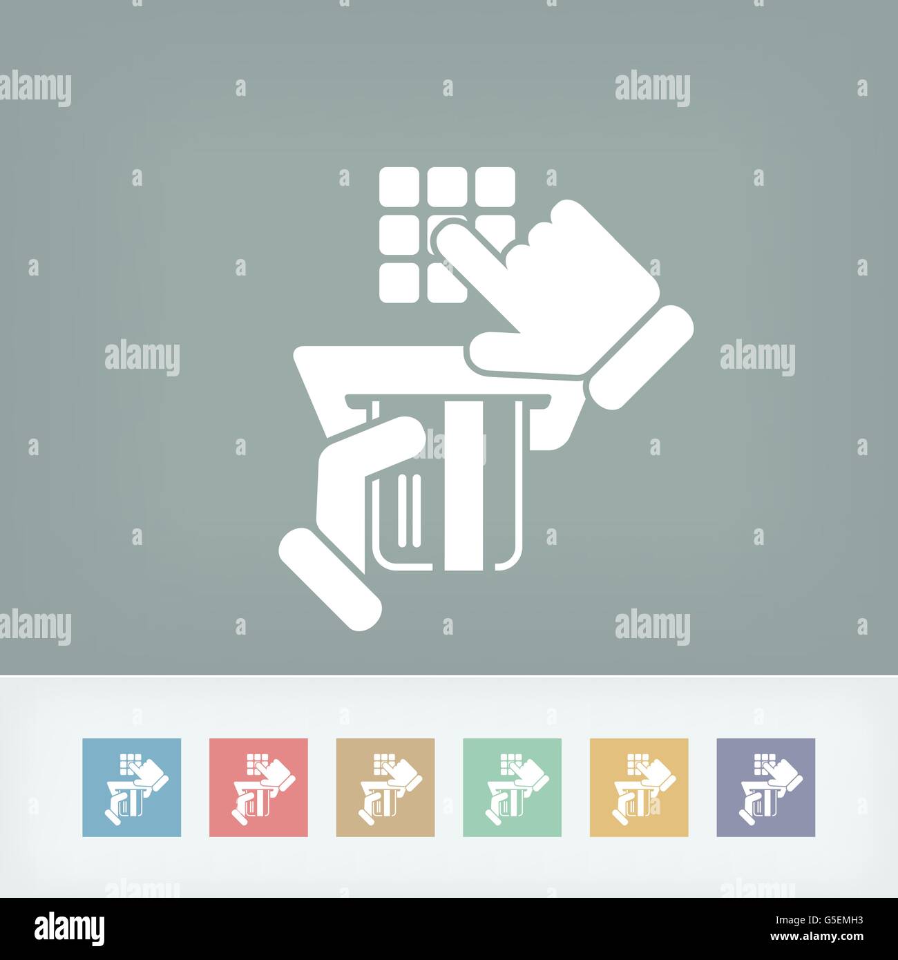 Enter secret code Stock Vector Image & Art - Alamy