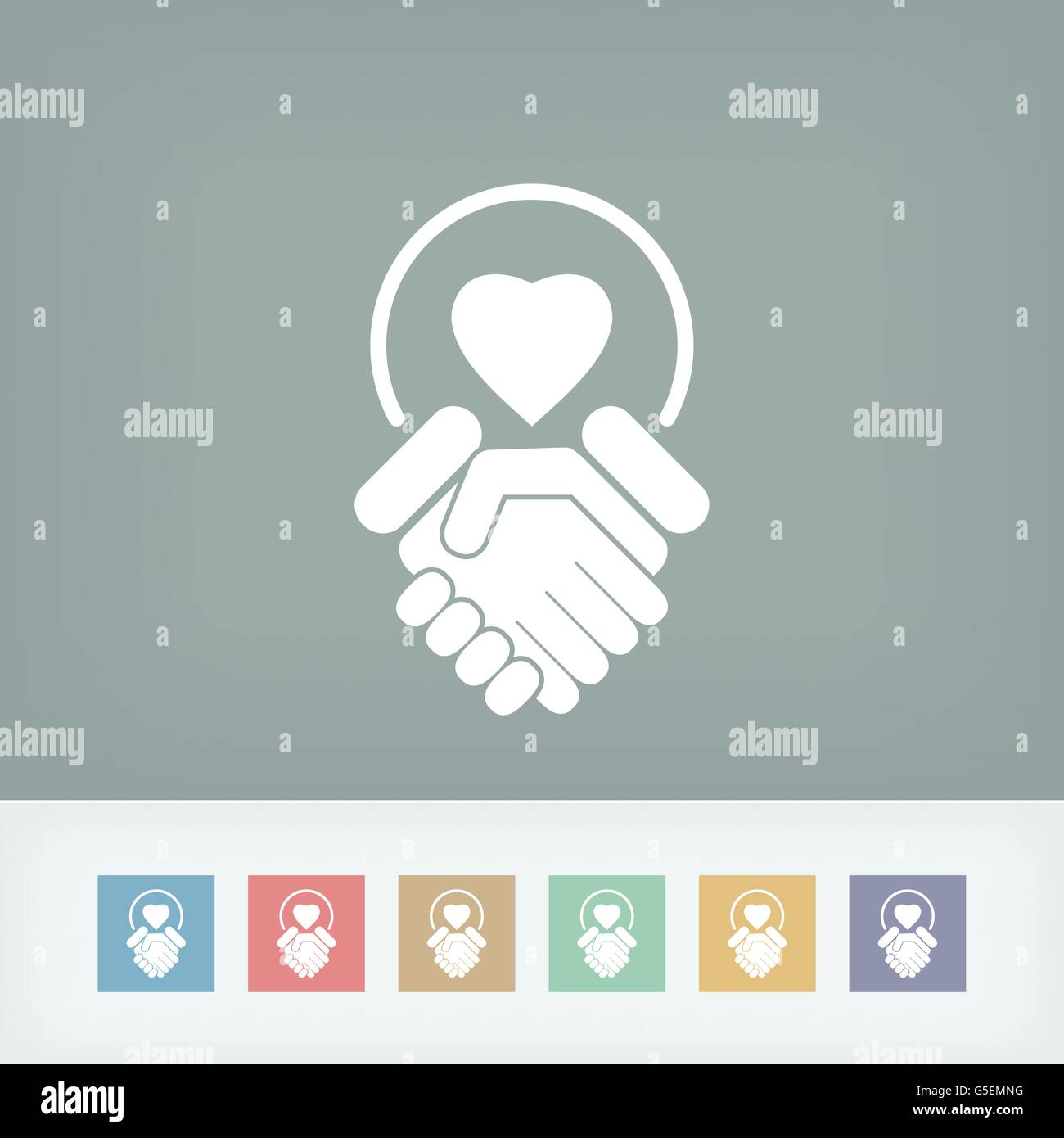 Lovers union icon Stock Vector Image & Art - Alamy