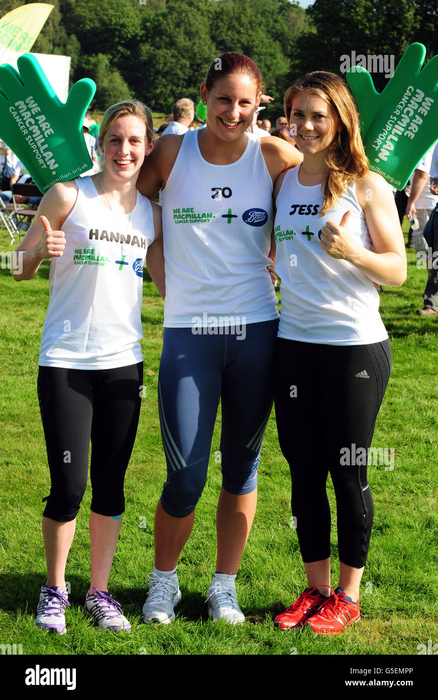Macmillan Cancer Support's Big Walk Stock Photo - Alamy