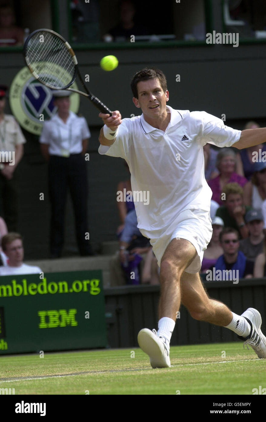 Wimbledon 2001 federer hi-res stock photography and images - Alamy