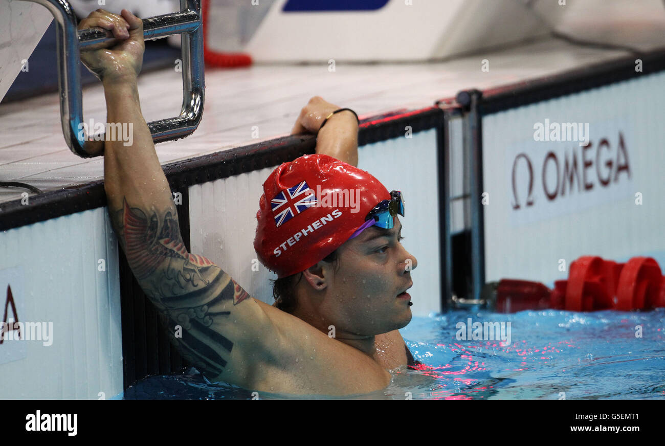 Great Britain's Anthony Stephens during the men's 100m freestyle S5 ...