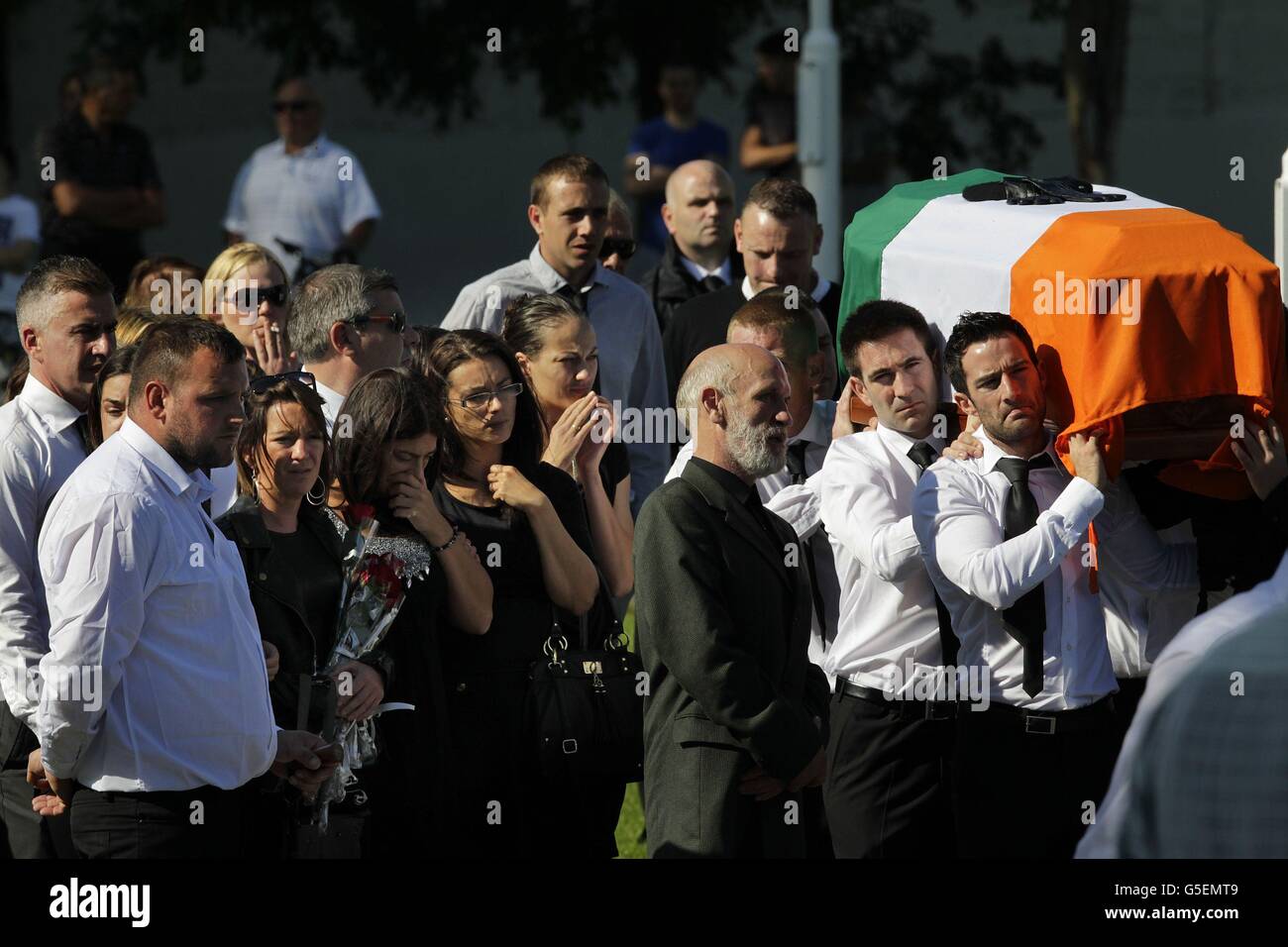 Alan ryan funeral hi-res stock photography and images - Alamy