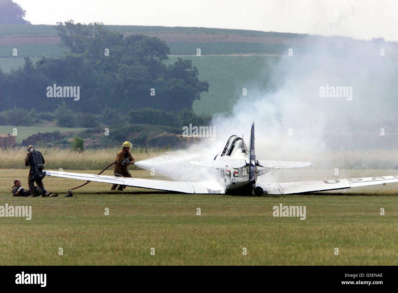 Duxford air crash hi-res stock photography and images - Alamy