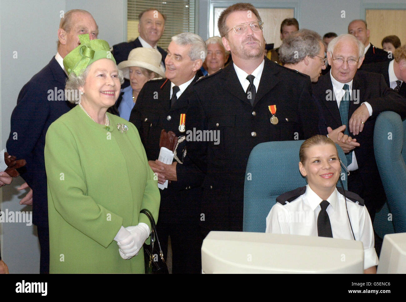 Visit strathclyde fire brigades new command control centre hi-res stock ...