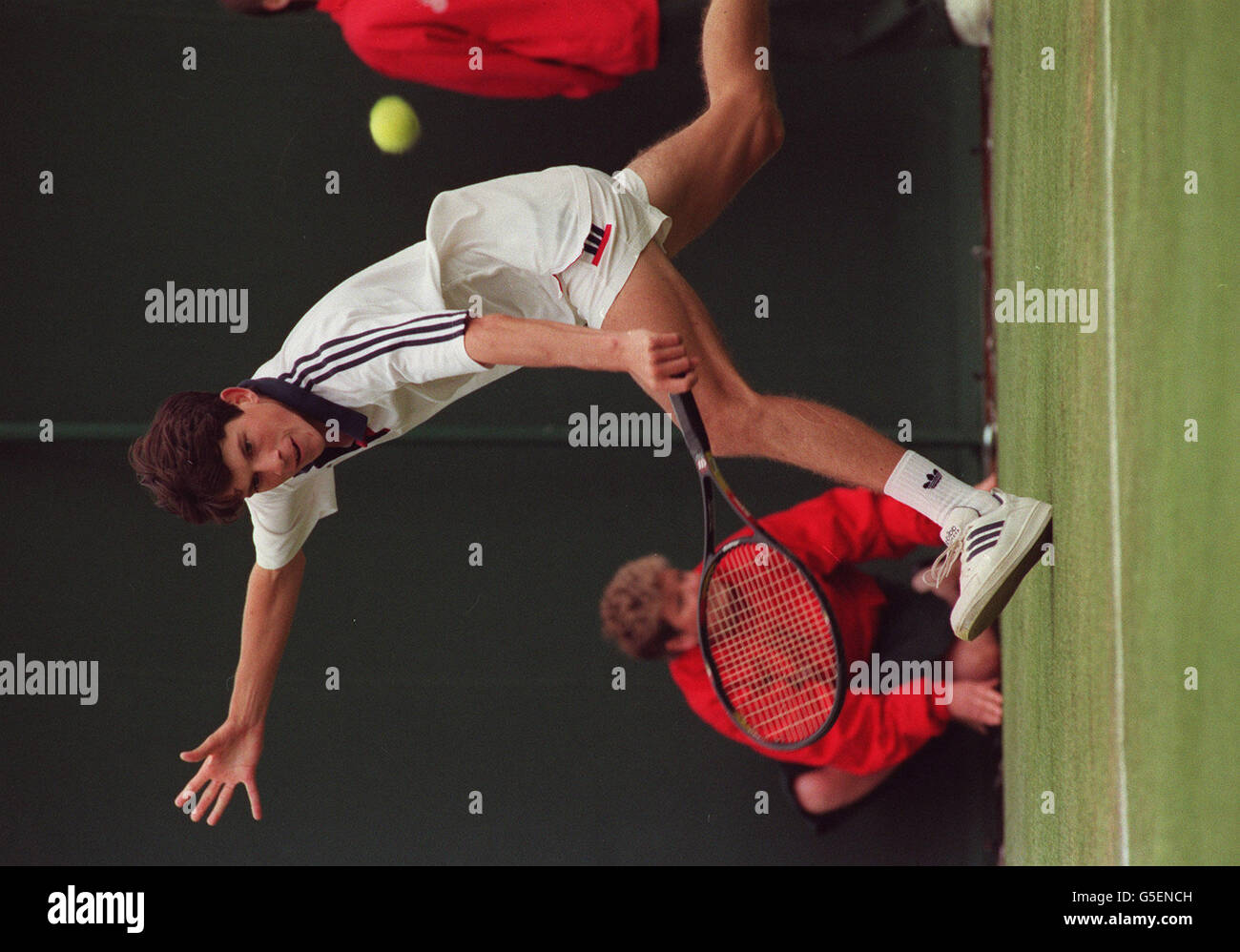 Tennis baseball cap tim henman hi-res stock photography and images - Alamy
