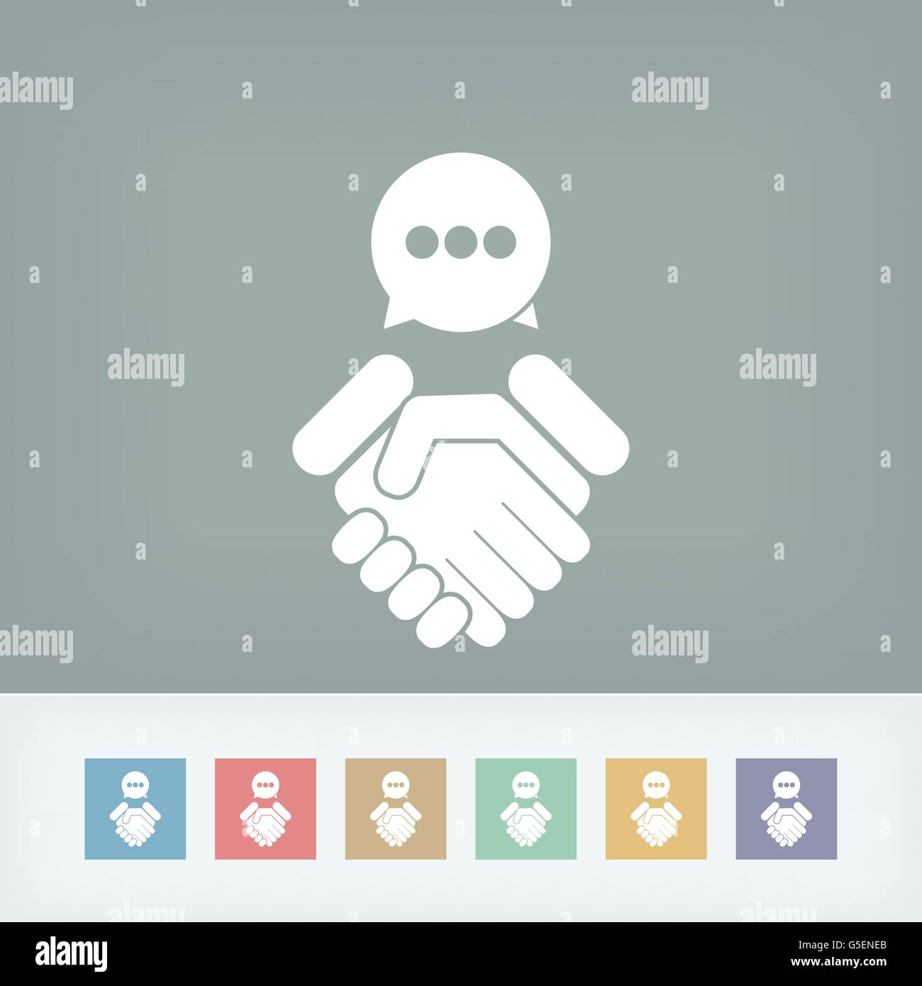 Dialogue career Stock Vector Images - Alamy