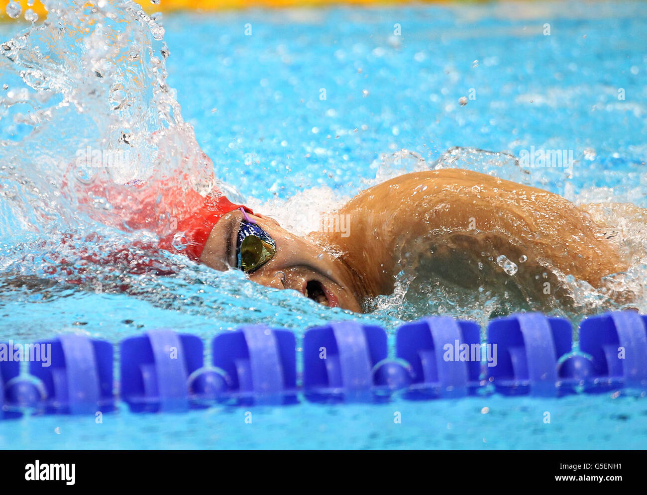 Great Britain's Anthony Stephens prior to the Men's 100m Freestyle - S5 ...