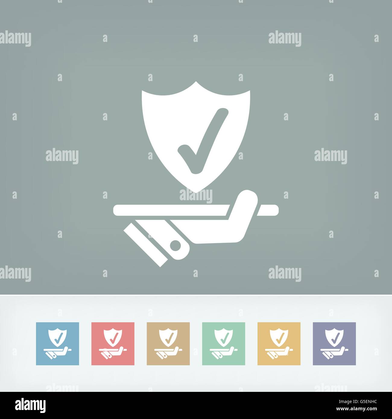 Best protection service icon Stock Vector Image & Art - Alamy