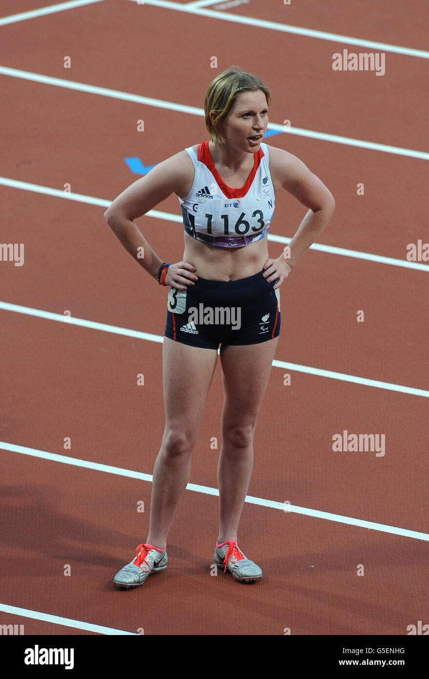 London Paralympic Games - Day 10. Great Britain's Hazel Robson after ...