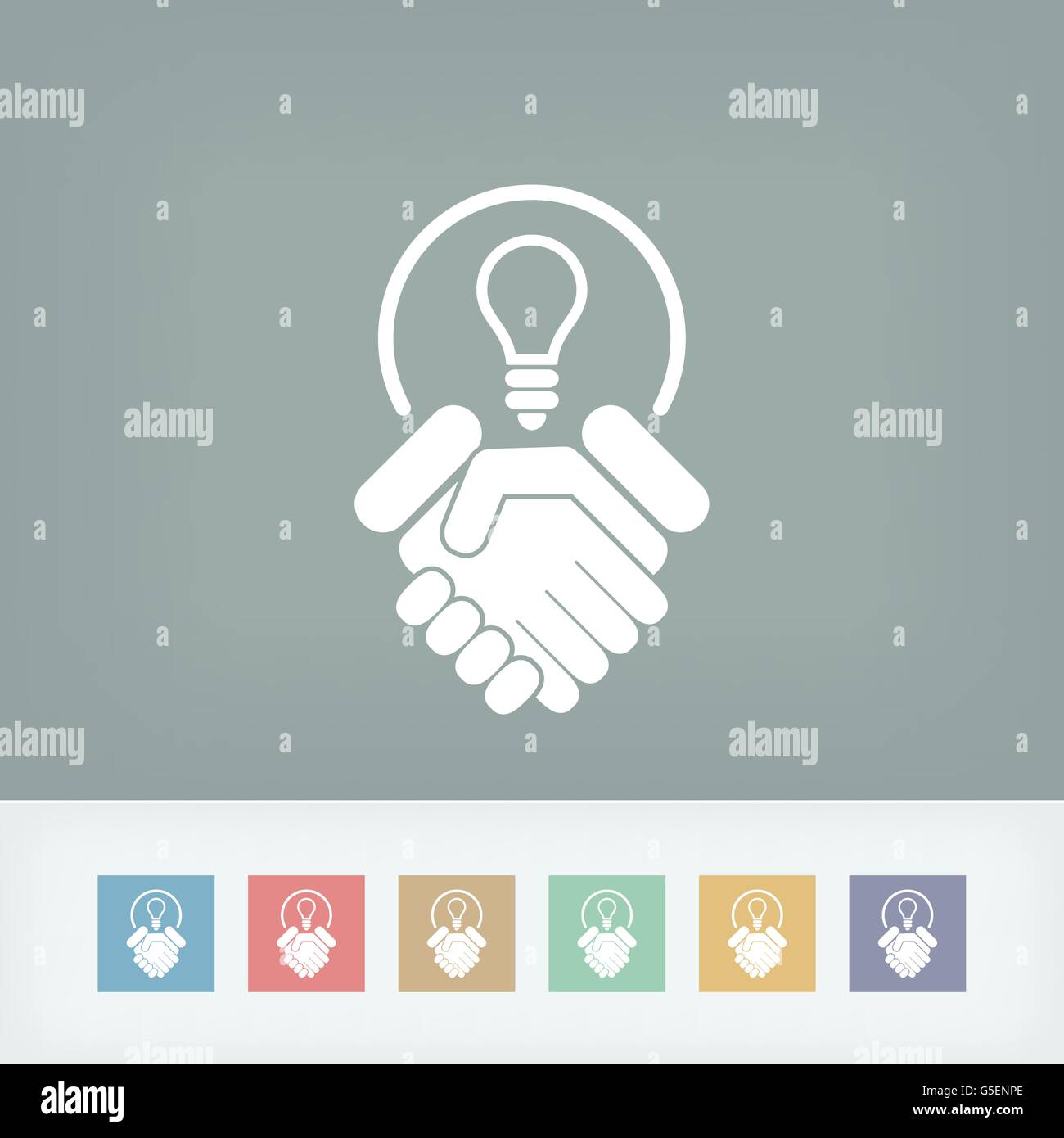 Agree new idea icon Stock Vector Image & Art - Alamy