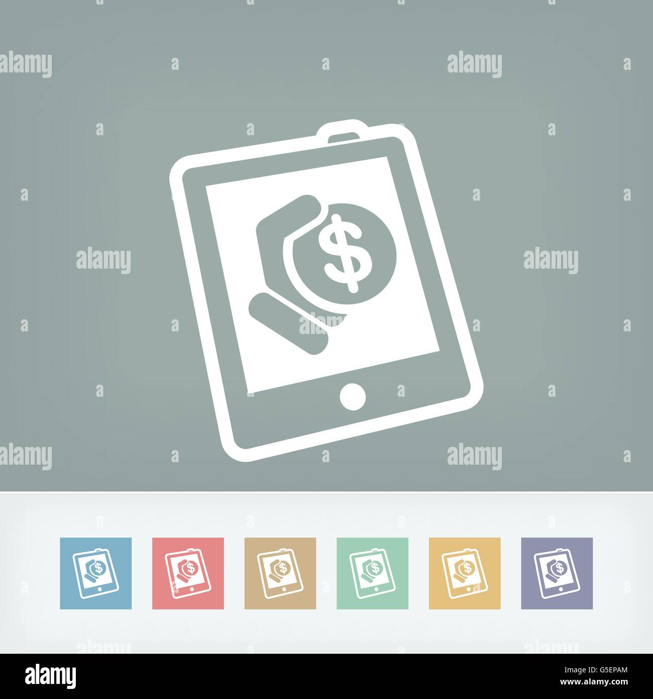 Tablet store icon Stock Vector Image & Art - Alamy