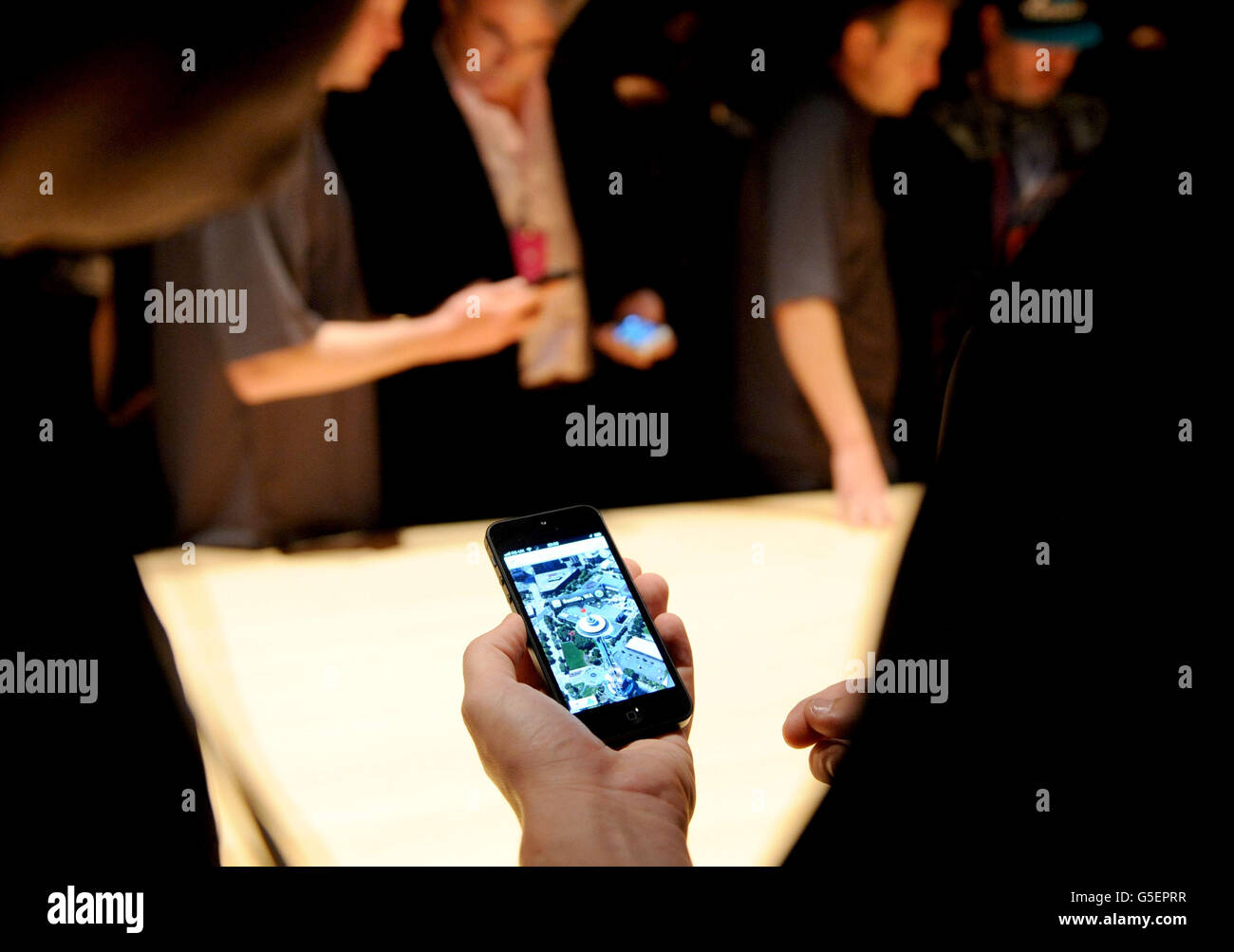 Apple unveils new iPhone model Stock Photo - Alamy