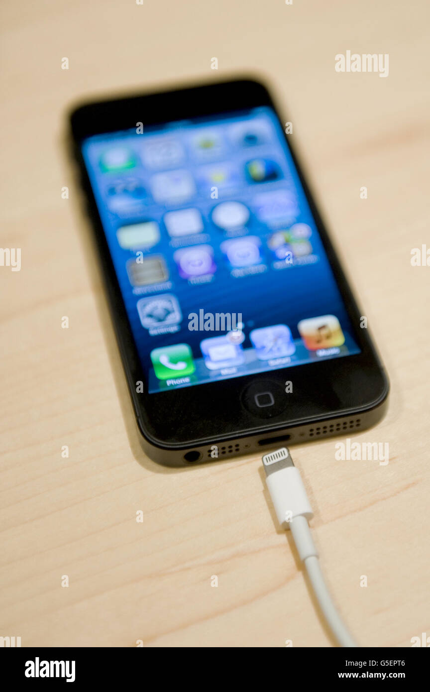 Apple unveils new iPhone model Stock Photo - Alamy