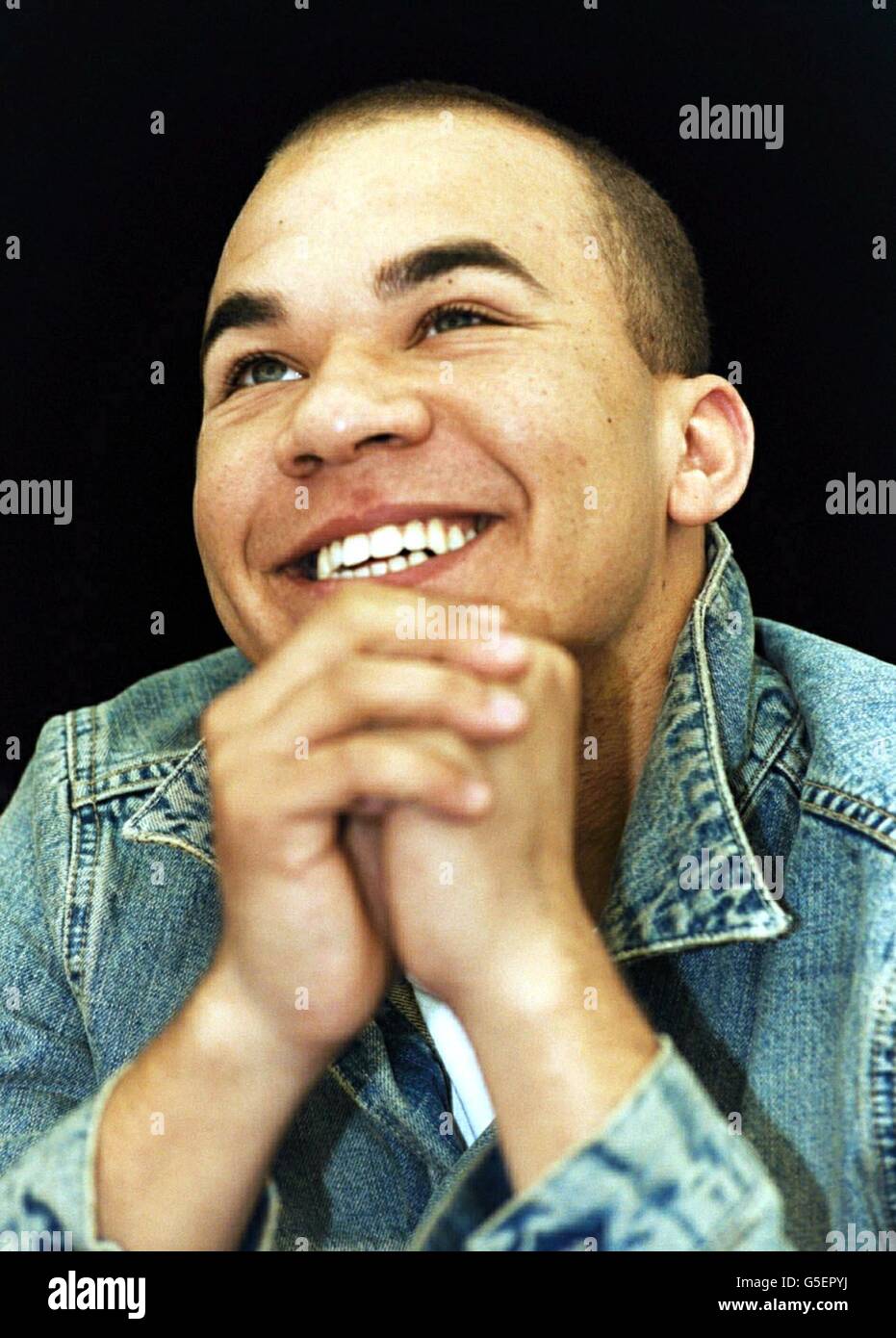 Danny Foster from the pop band Hearsay during the Leeds Party in the ...
