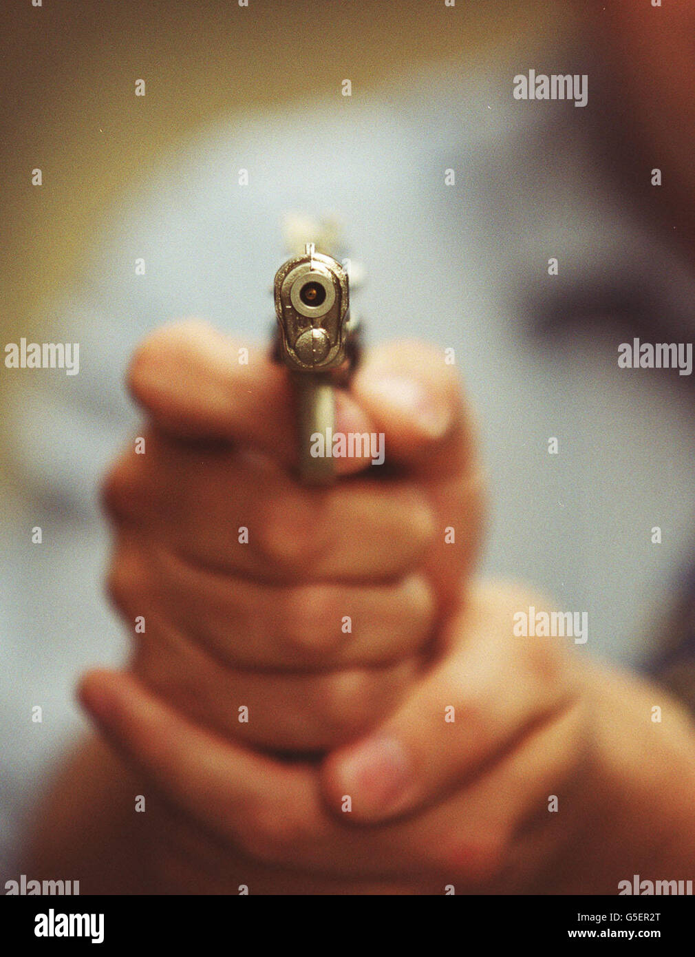 Brixton shooting Replica gun Stock Photo - Alamy