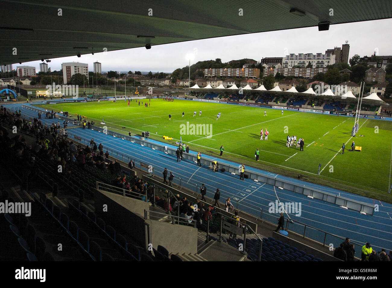 Scotstoun stadium gv hi-res stock photography and images - Alamy