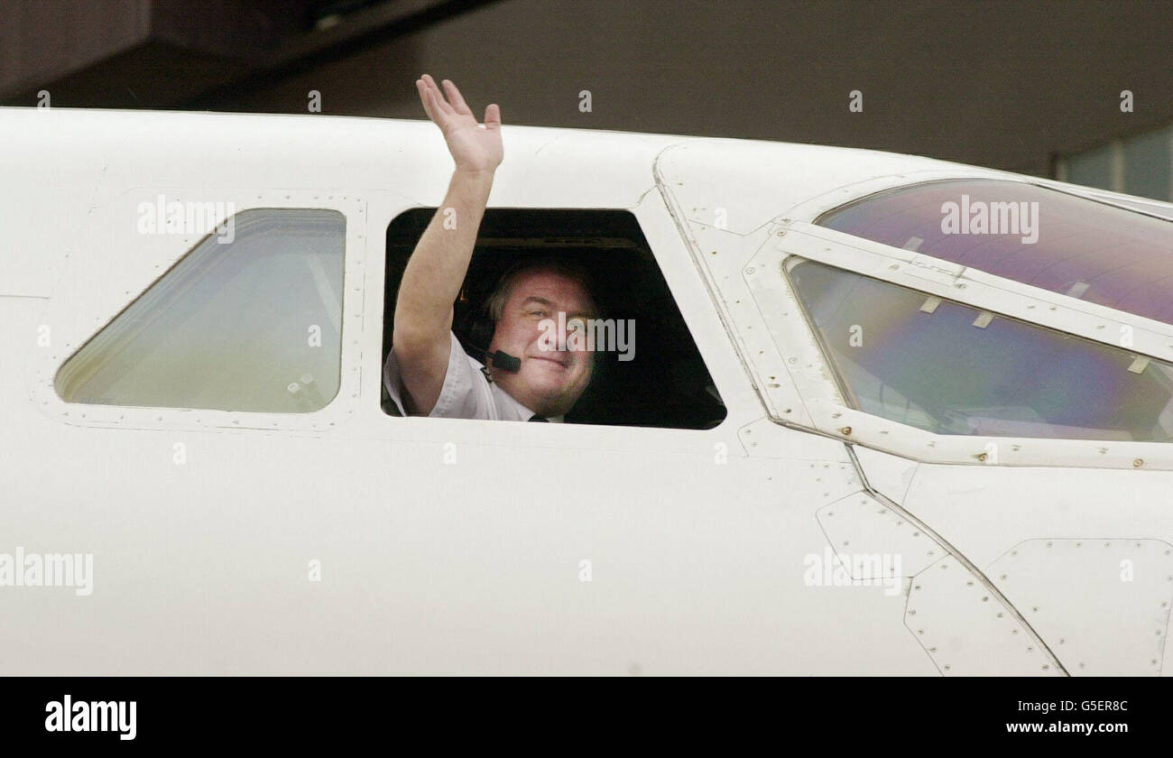 Concorde test flight Stock Photo - Alamy