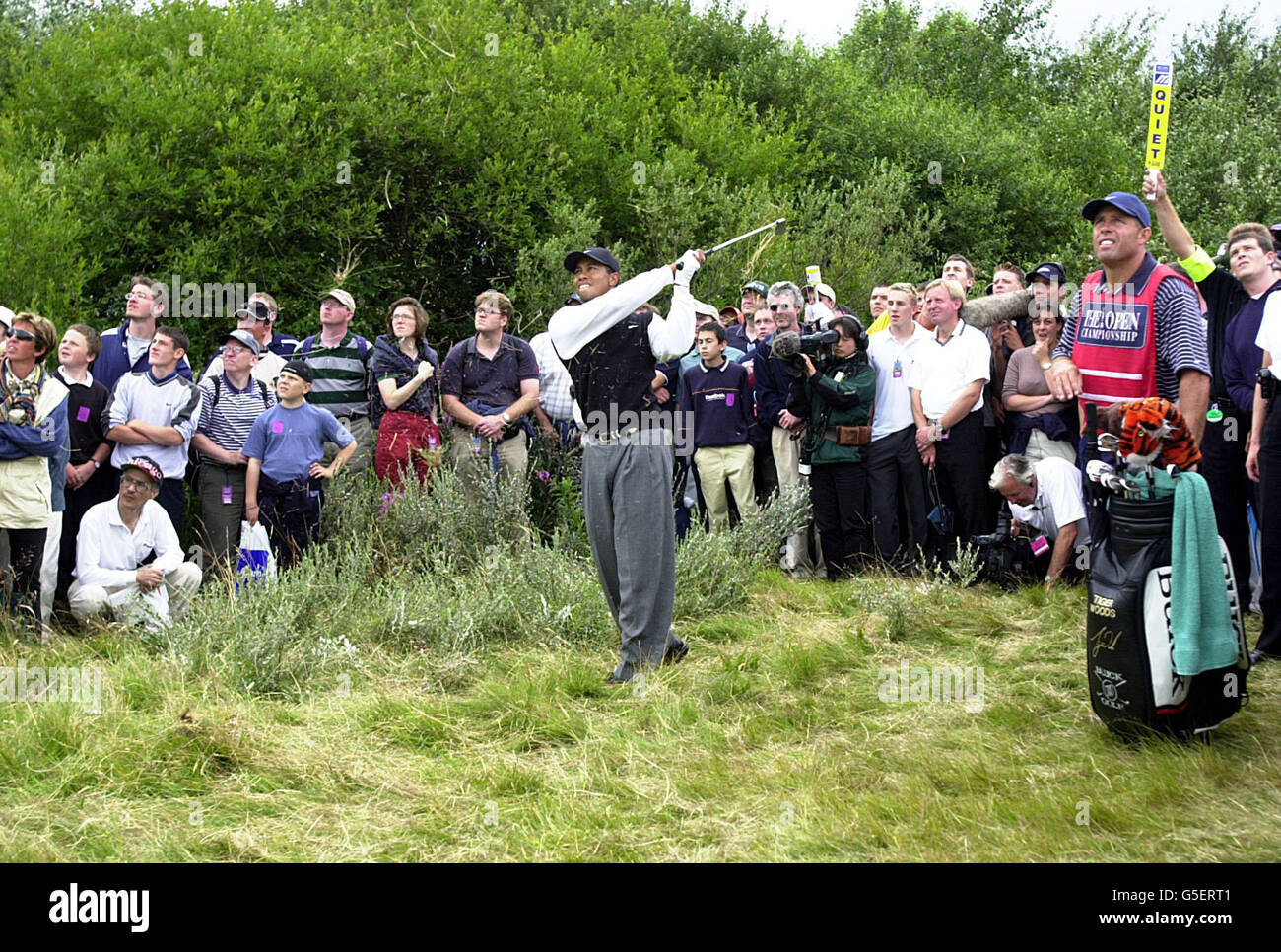 130th open championship woods hi-res stock photography and images - Alamy