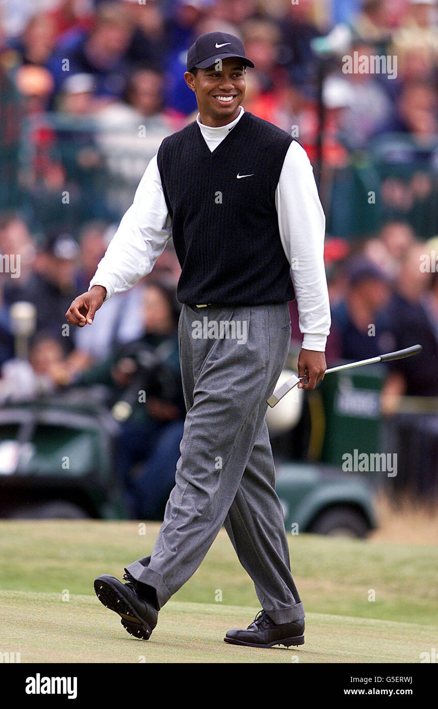 130th open championship woods hi-res stock photography and images - Alamy