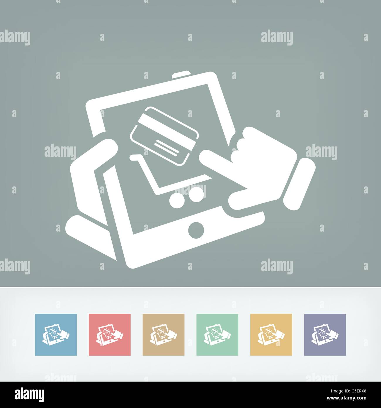 Web shopping icon Stock Vector Image & Art - Alamy
