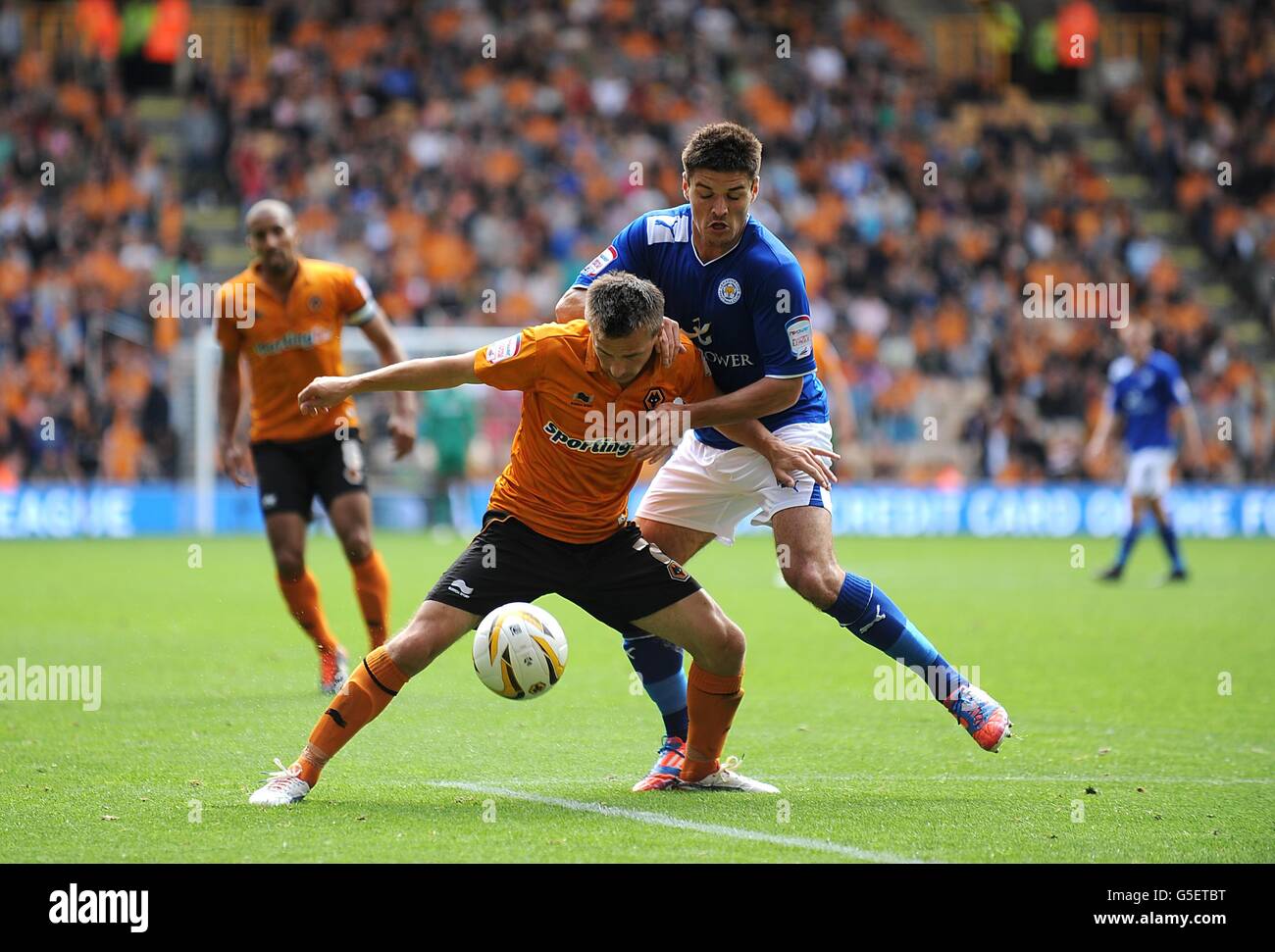 Soccer football league championship wolverhampton wanderers leicester ...