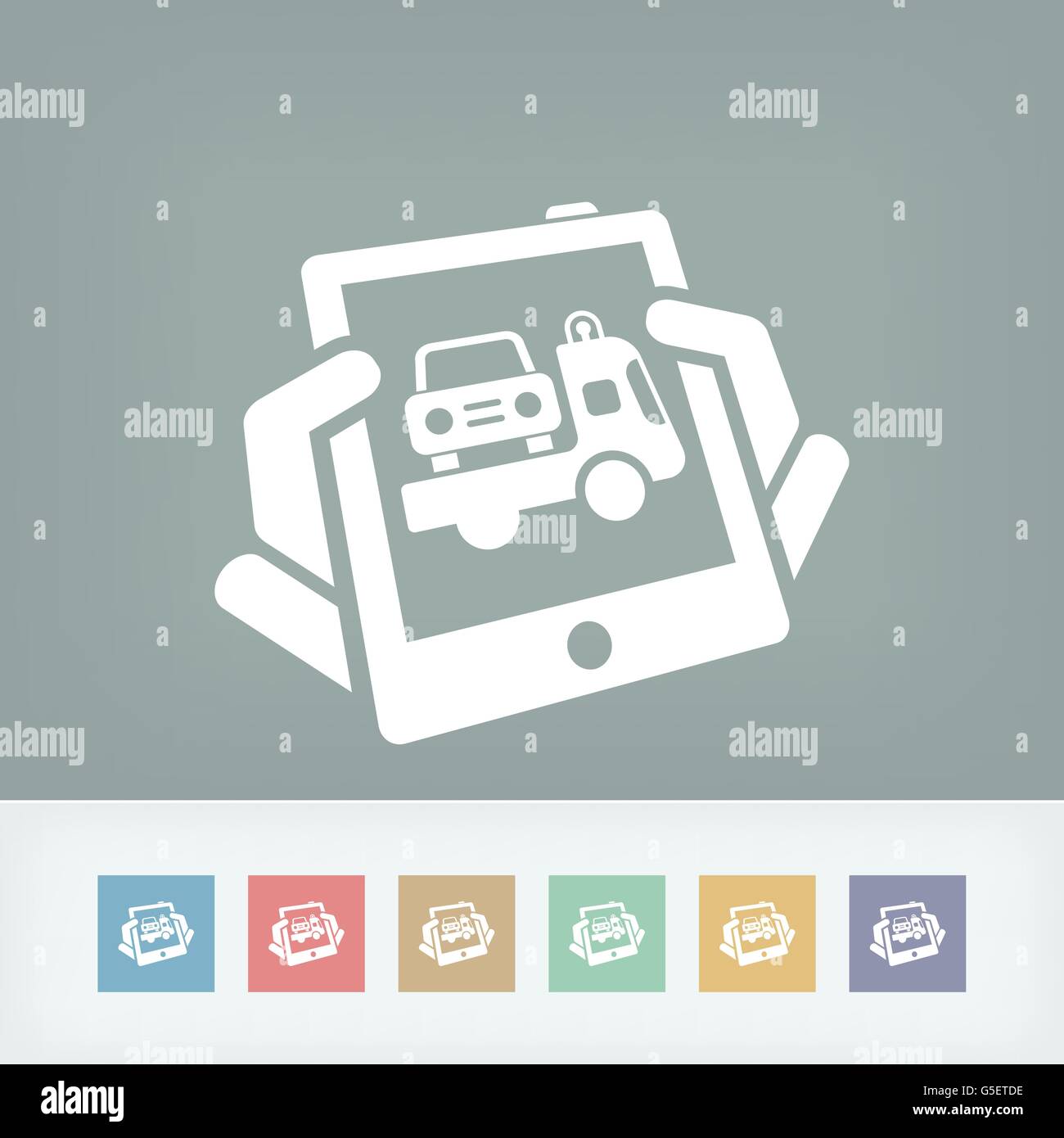 Car assistance icon Stock Vector Image & Art - Alamy