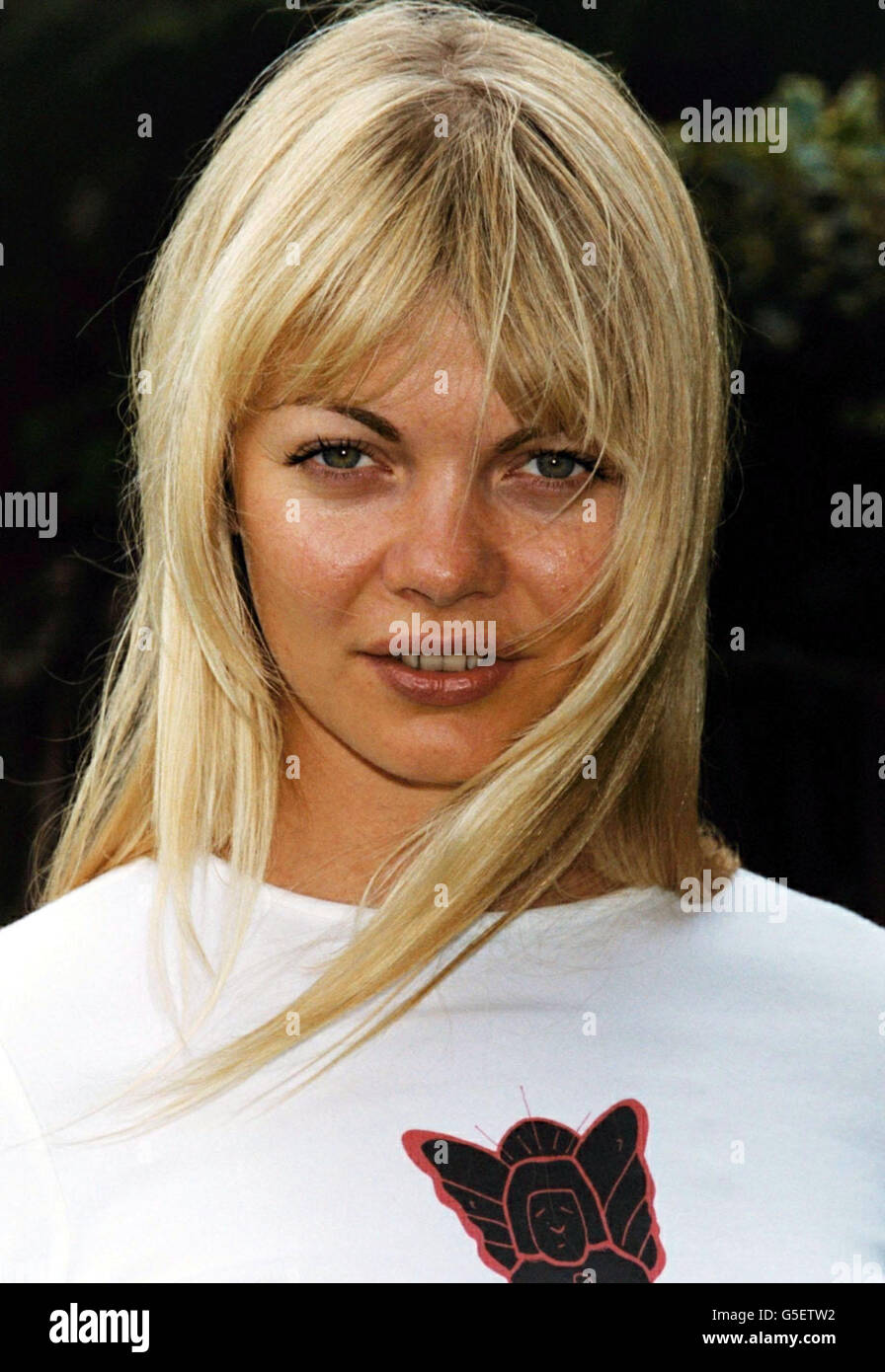 Jemma Kidd showing her support of UNICEF's 'Growing Up Alone' campaign ...