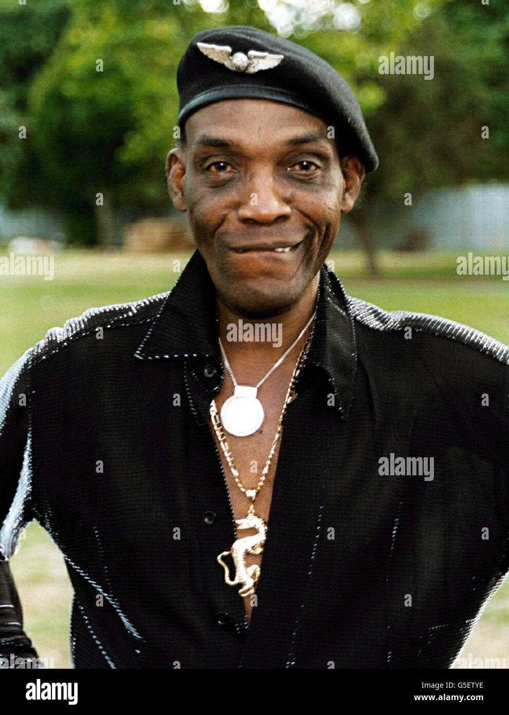 Singer Desmond Dekker attends the Respect anti-racist festival at ...