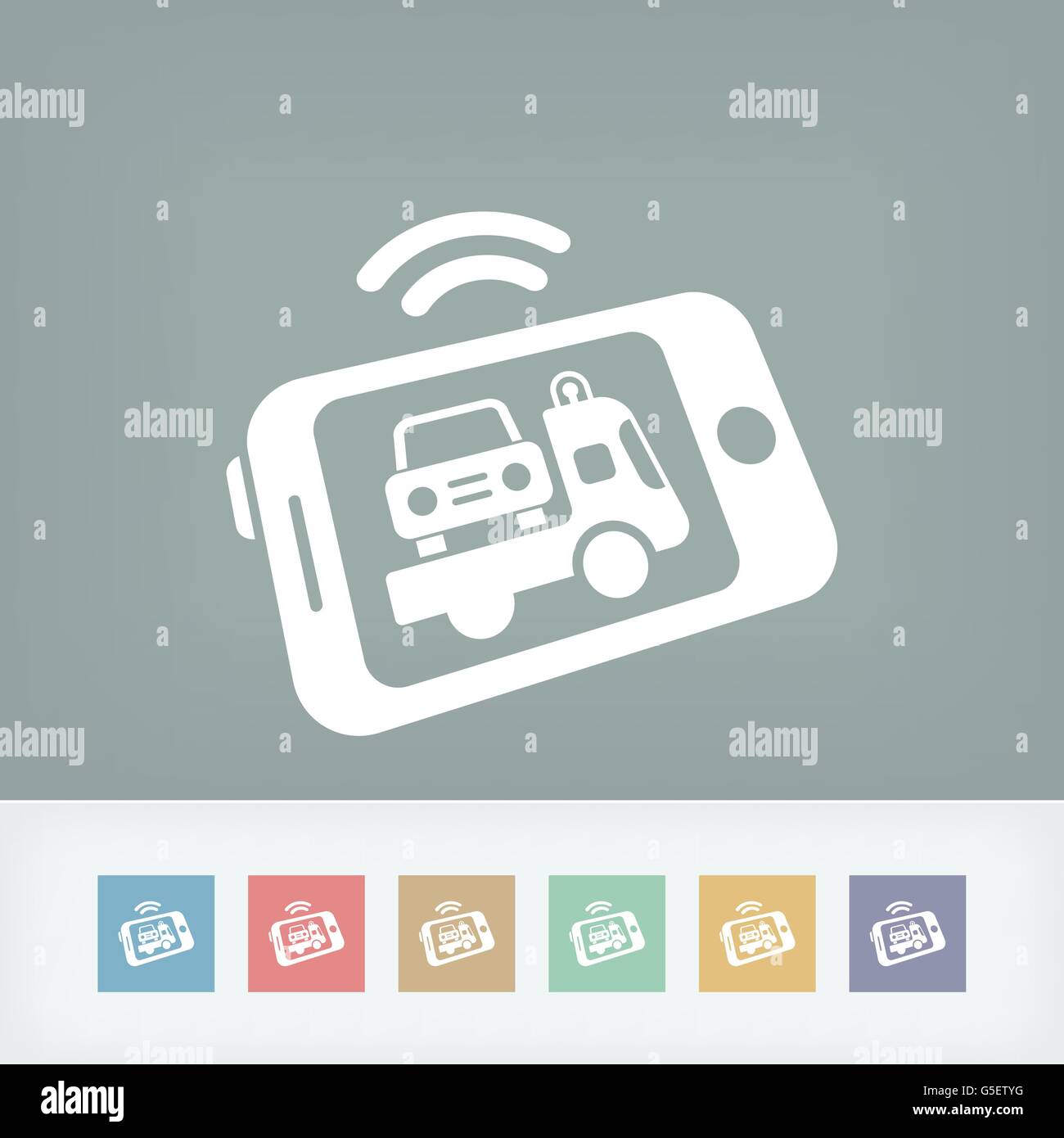 Mobile car assistance Stock Vector Image & Art - Alamy