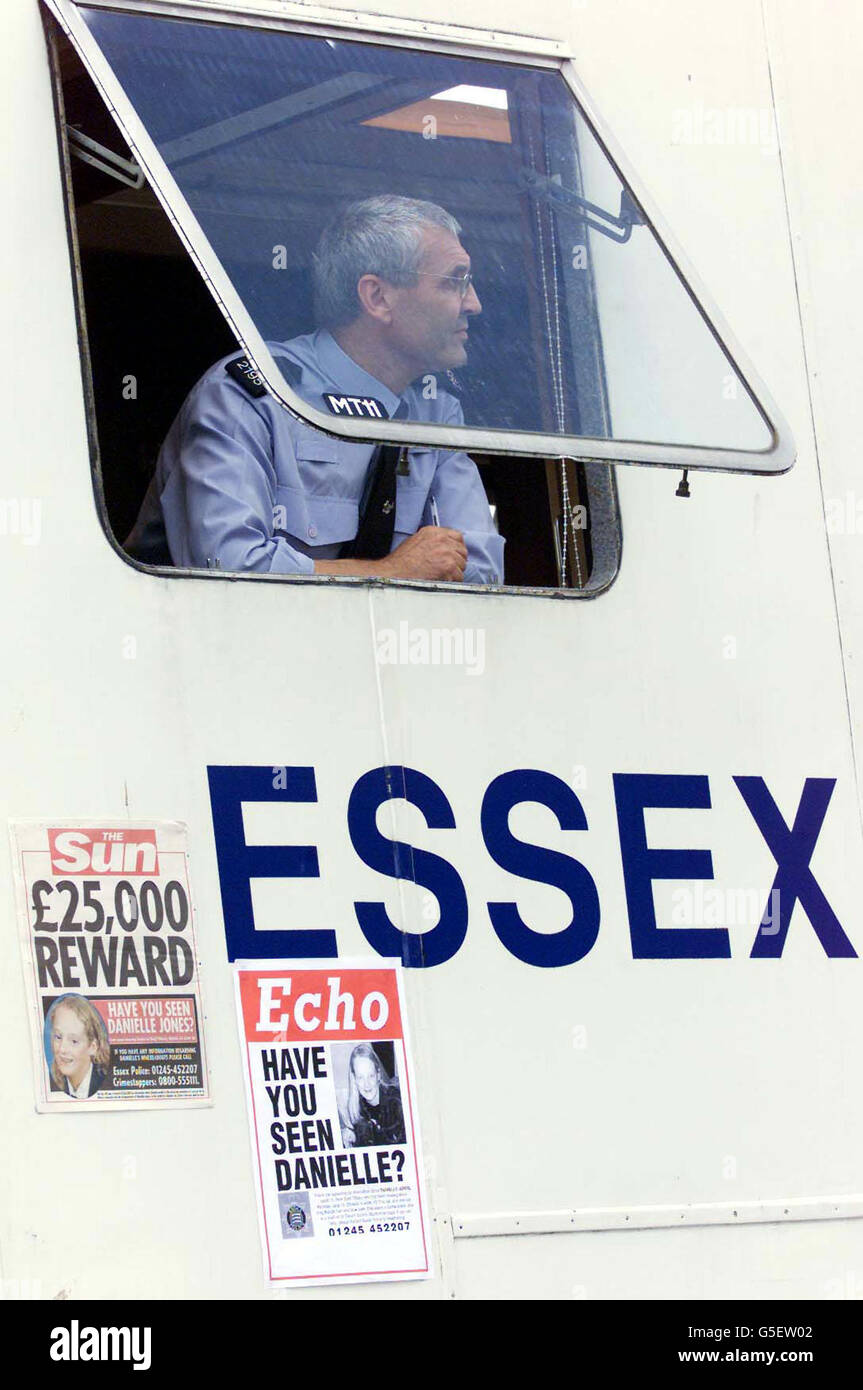 PC Laurie Rampling who is manning a mobile Incident room in East ...