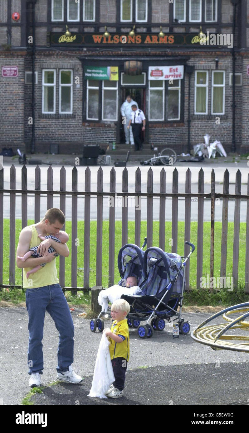 Leeds Pub shooting David Nelson Stock Photo - Alamy