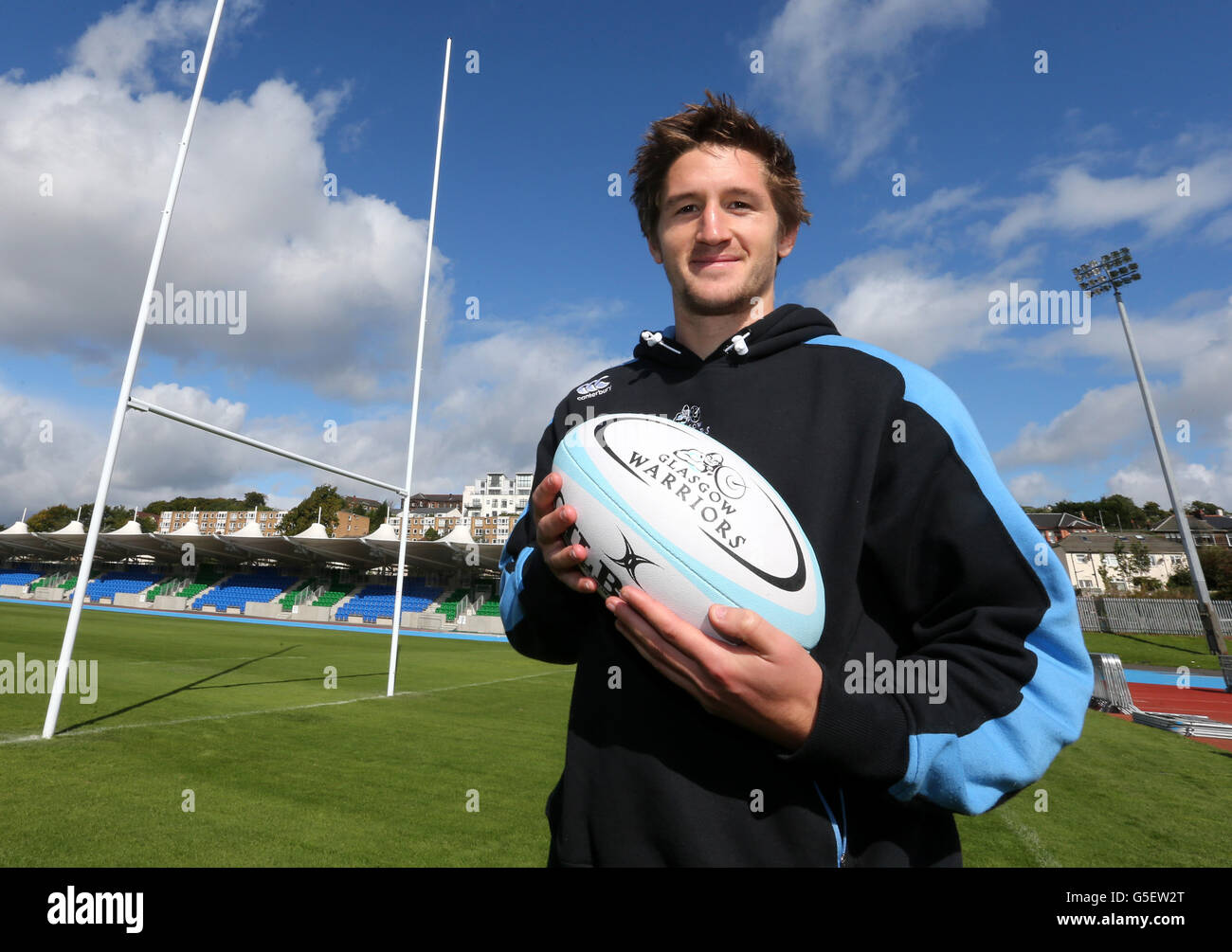 Rugby Union - Glasgow Team Announcement - Scotstoun Stadium Stock Photo ...