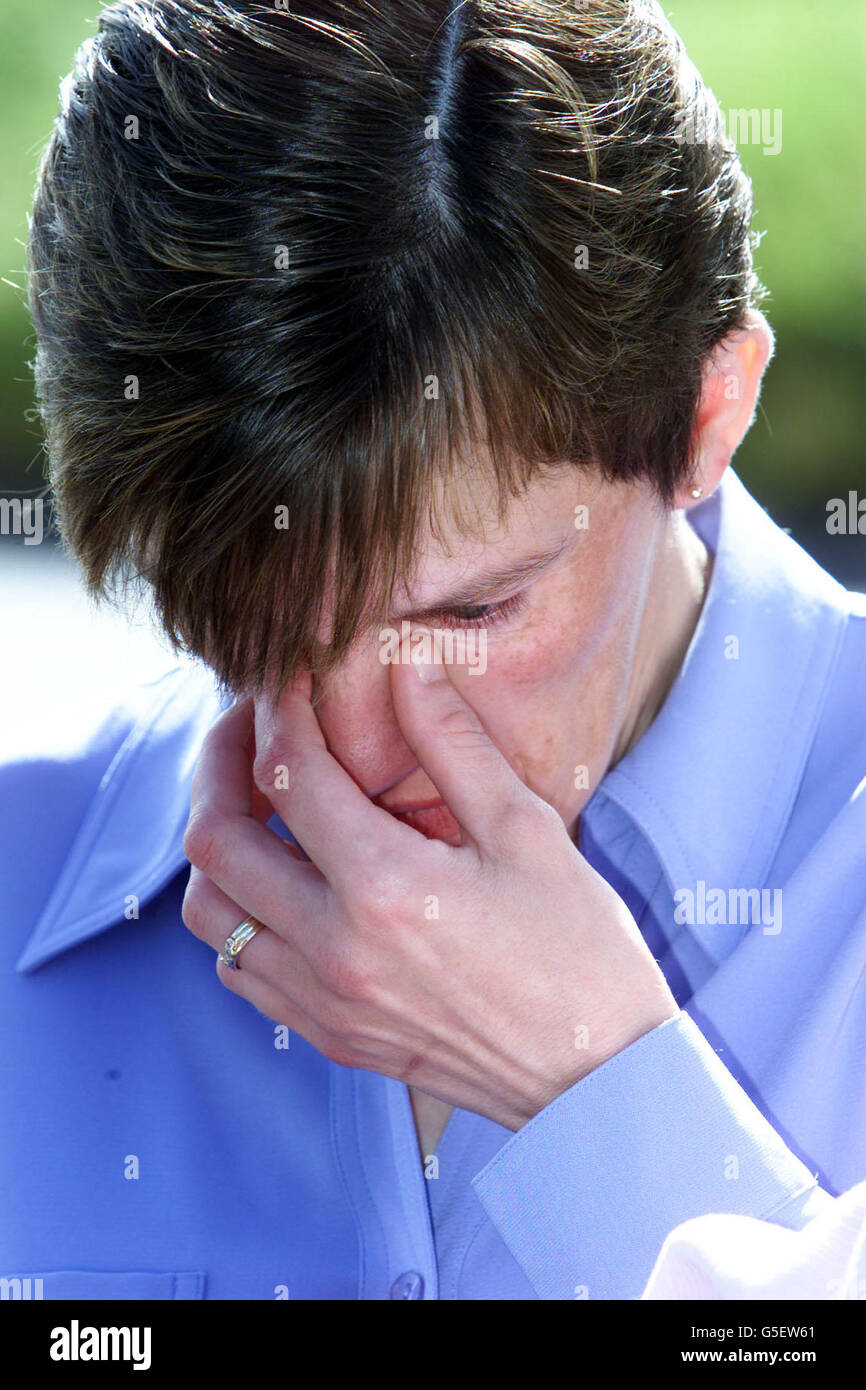 Anne Brett at the spot were her nephew Gavin Brett was gunned down by ...