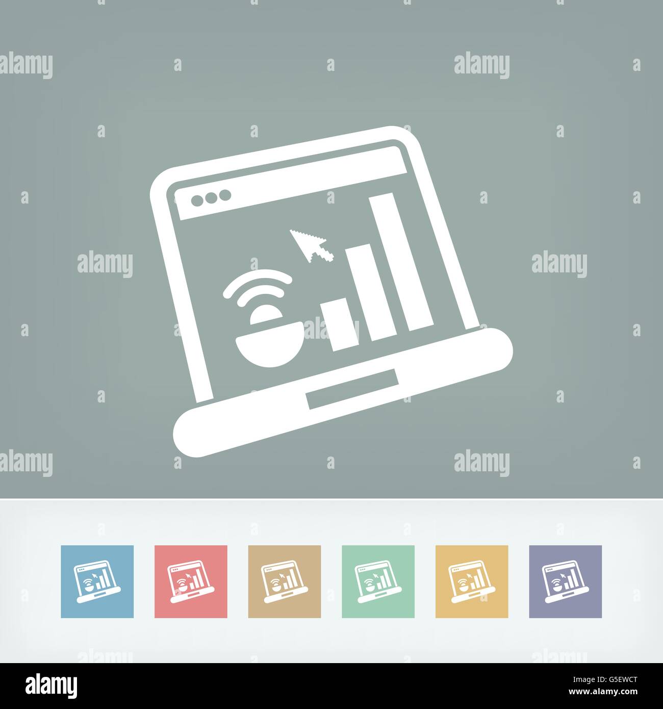 Computer levels icon Stock Vector Image & Art - Alamy