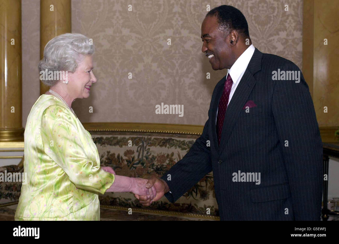 The Quuen Governor General of Antigua Stock Photo - Alamy
