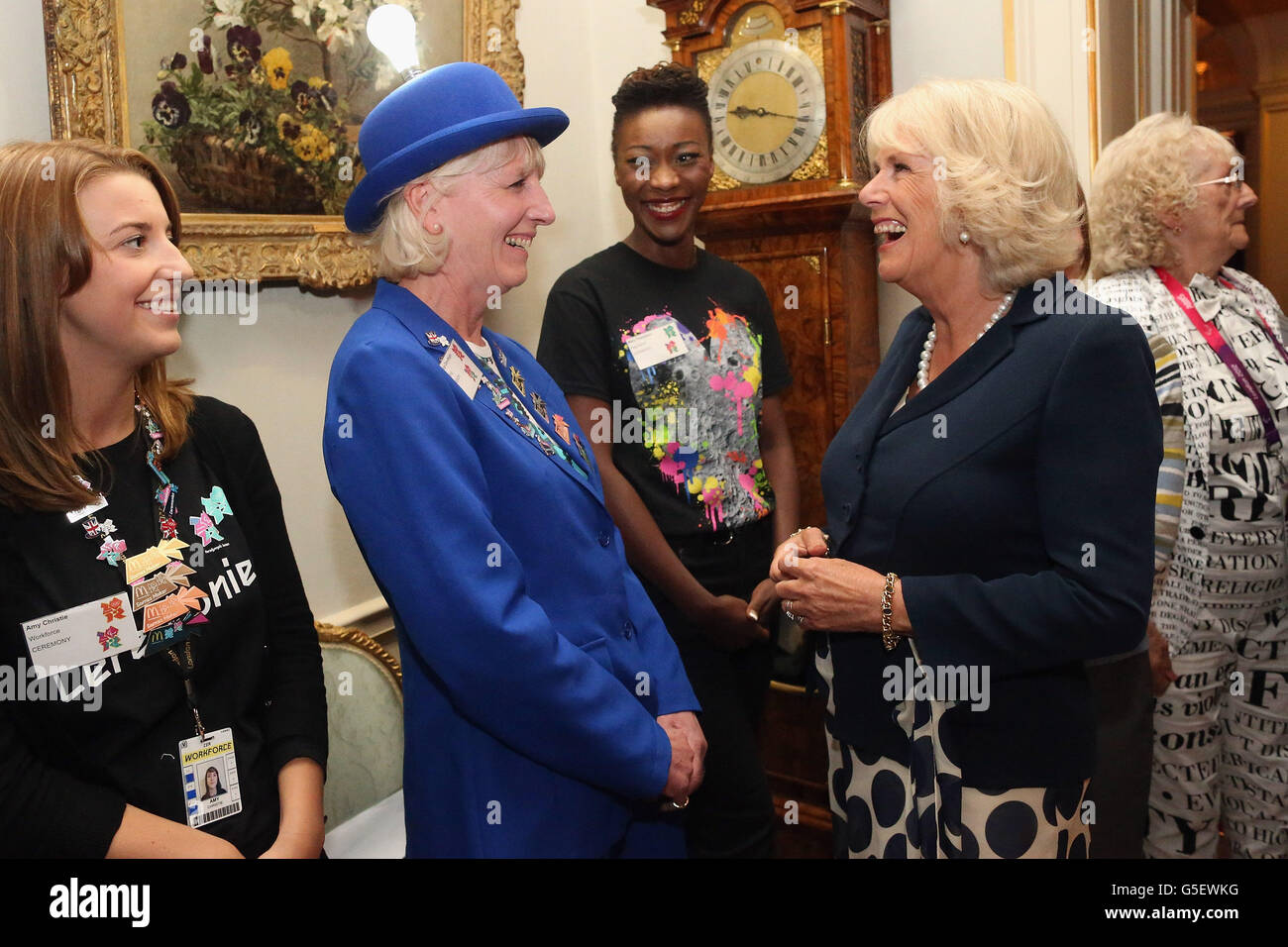 Royal Olympic reception Stock Photo - Alamy