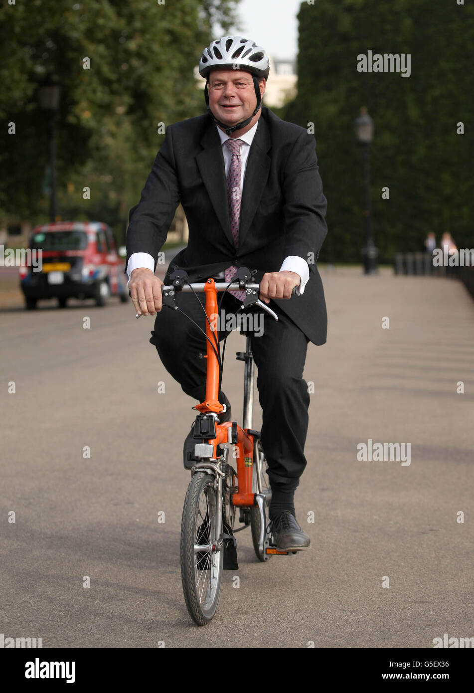 Cycle safety campaign Stock Photo - Alamy