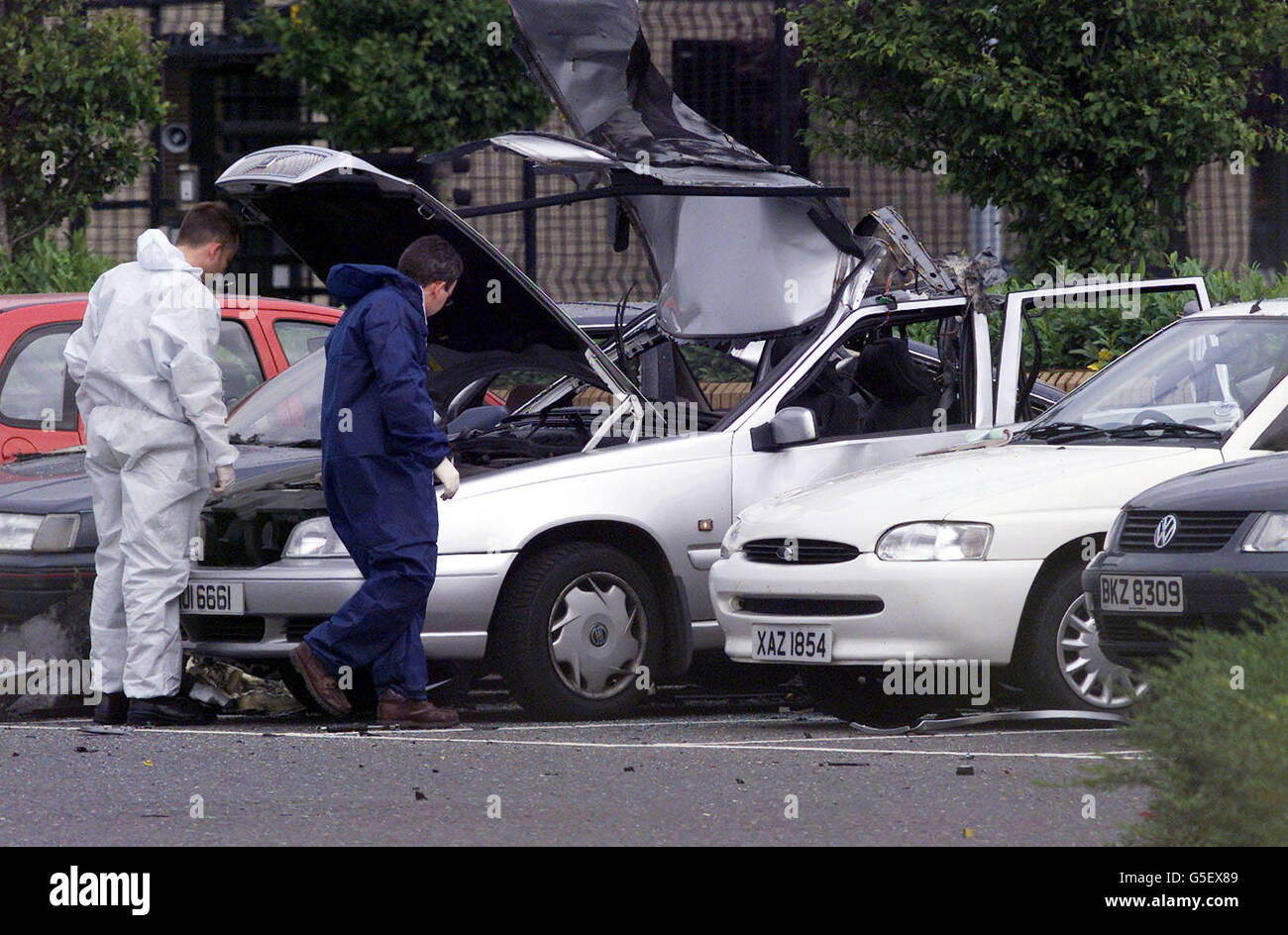 Ulster bomb alert Stock Photo - Alamy